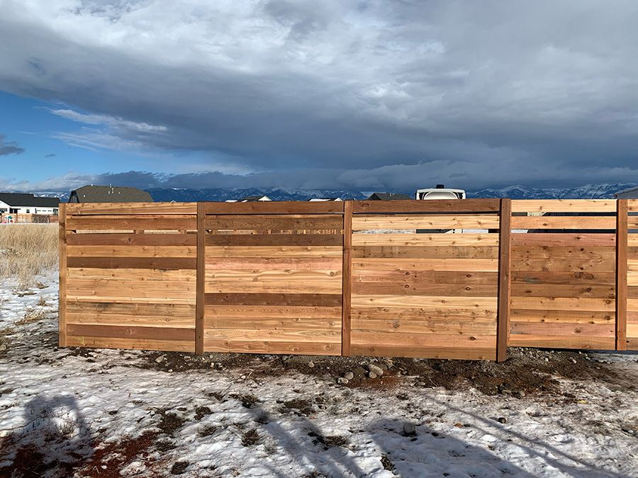 Wood Fence Imagery and Examples | Idaho Fence