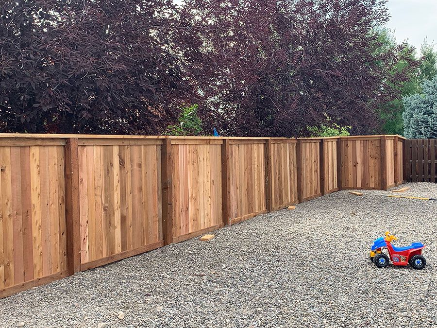 Wood Fence Imagery and Examples | Idaho Fence