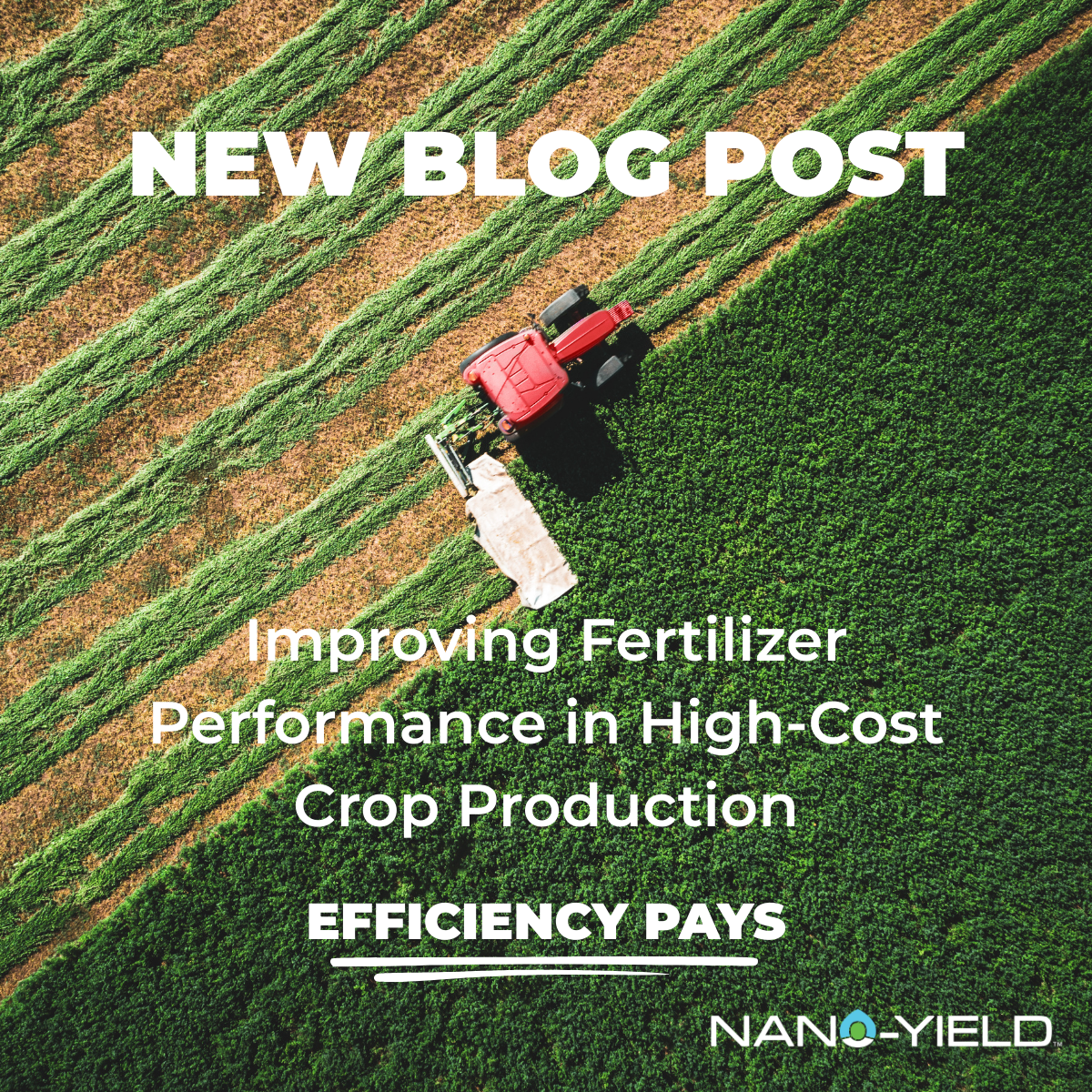 Improving Fertilizer Performance in High-Cost Crop Production