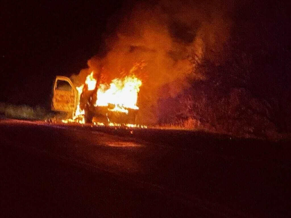 SUV fire on I-17 sends one to hospital