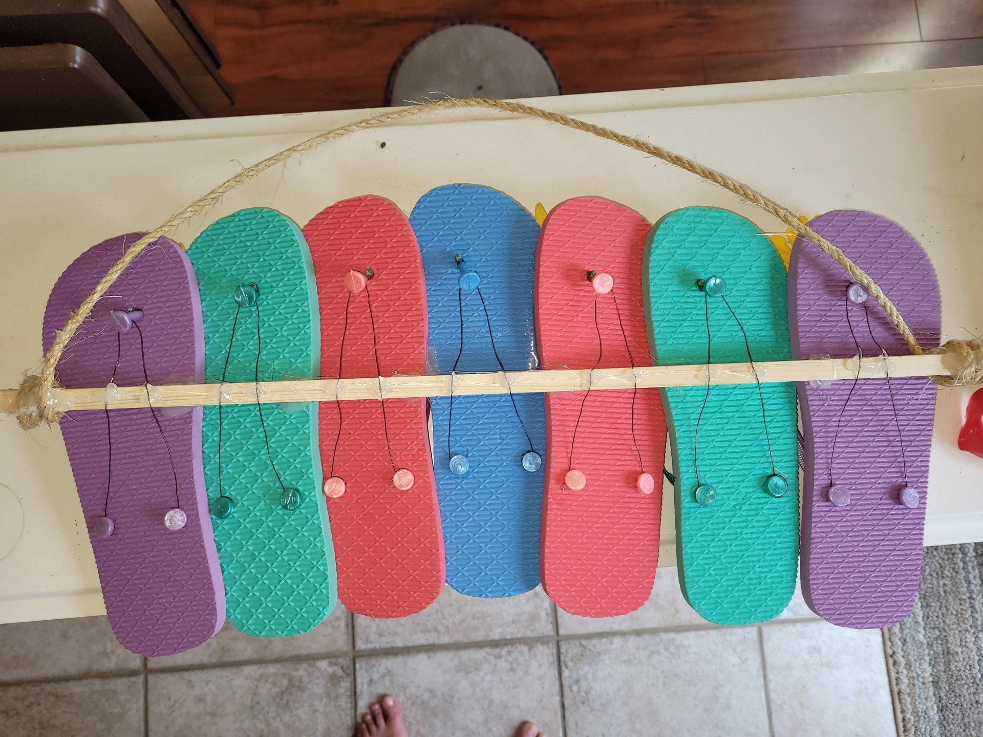 Monthly Project Flip Flop Welcome Sign Fun Family Project