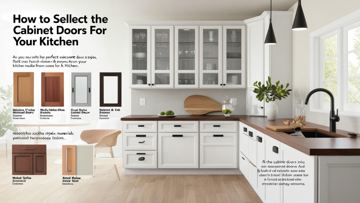 How to Select the Perfect Cabinet Doors for Your Kitchen