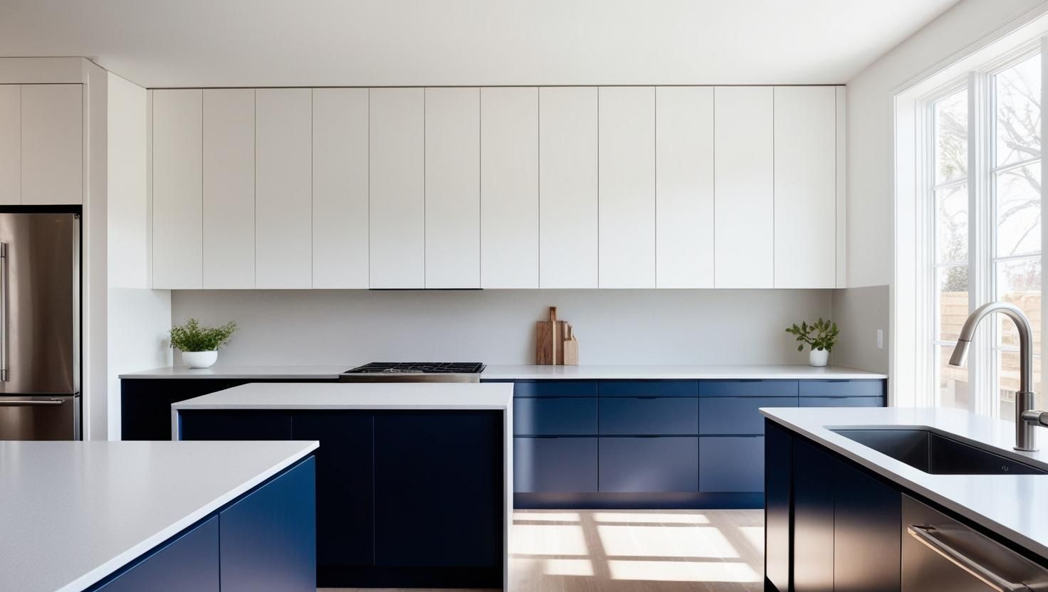 The Rise of Two-Tone Cabinets: A Modern Kitchen Trend