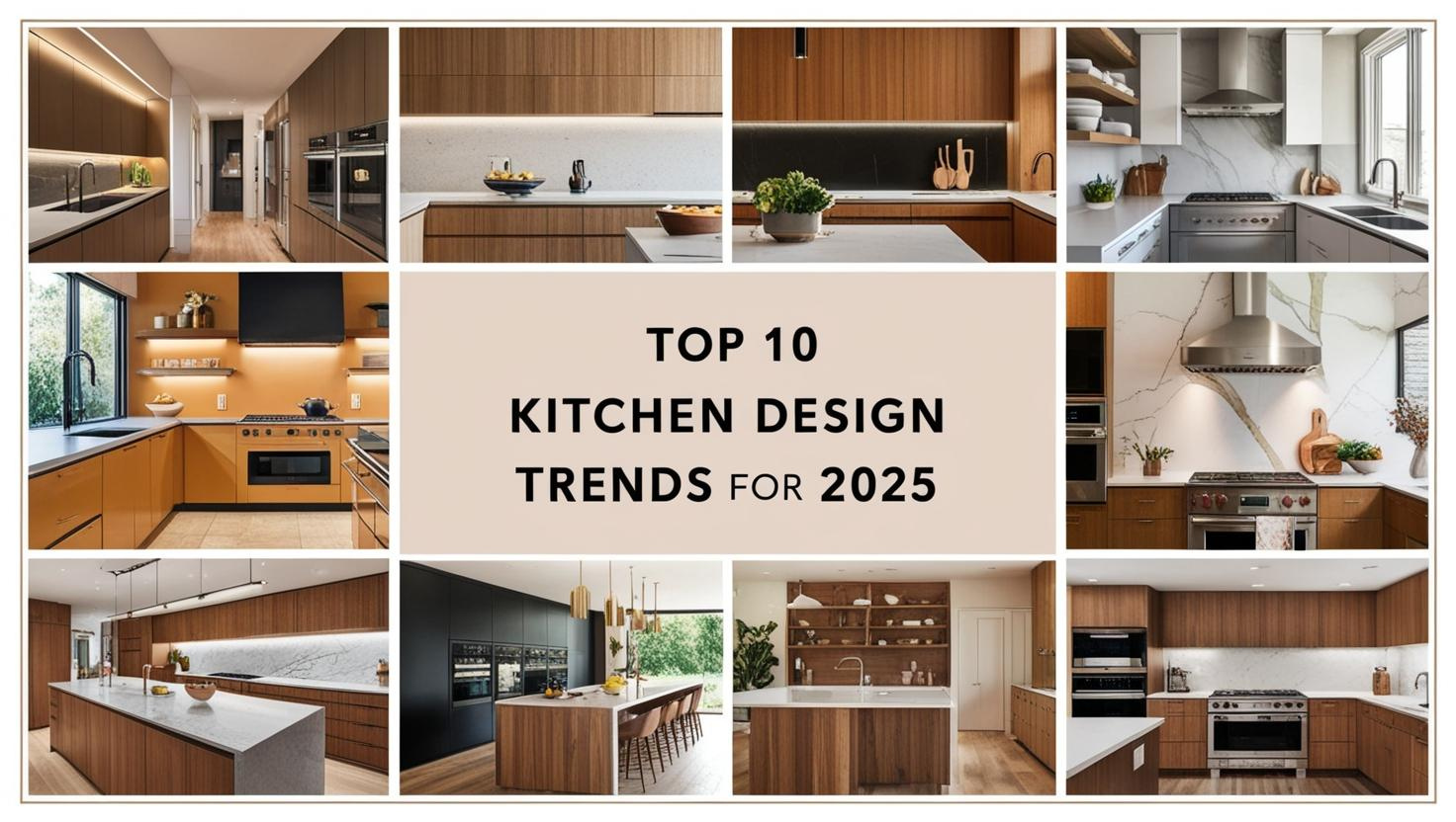 Top 10 Kitchen Design Trends for 2025