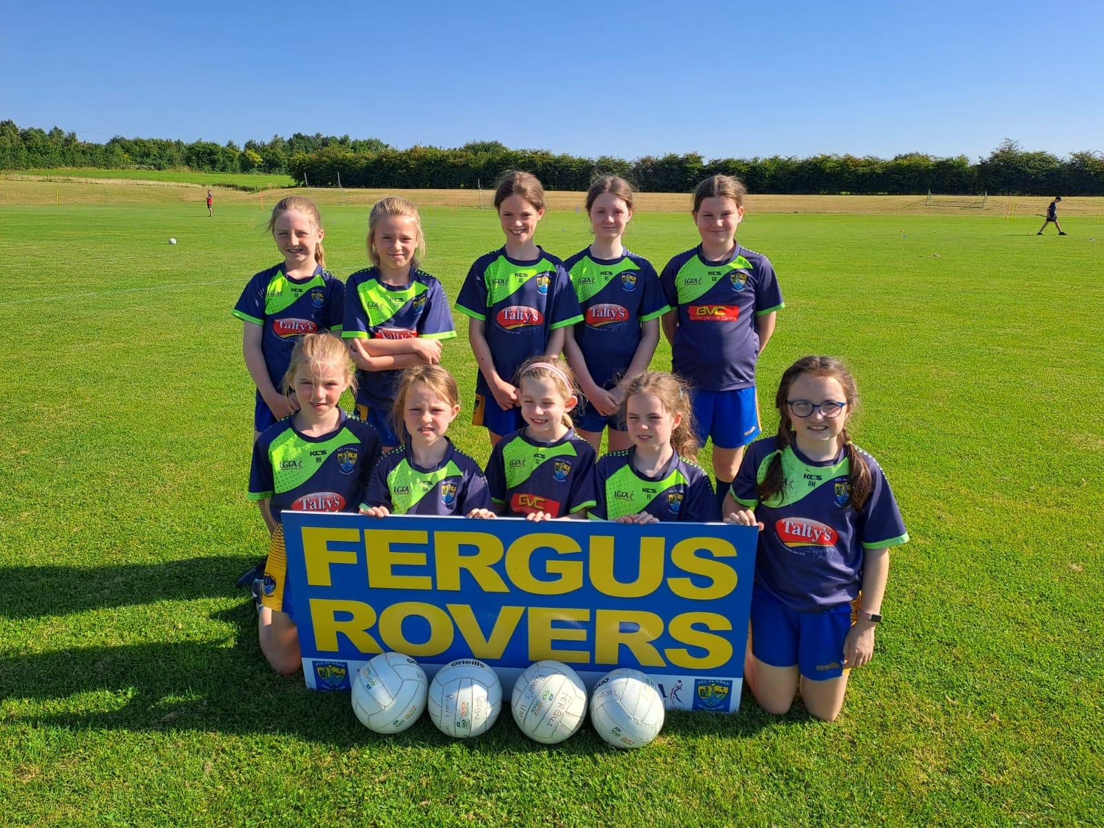 fergus rovers ladies football club clare