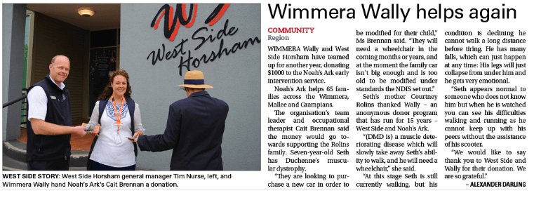 Community Support | Horsham, VIC | West Side Horsham