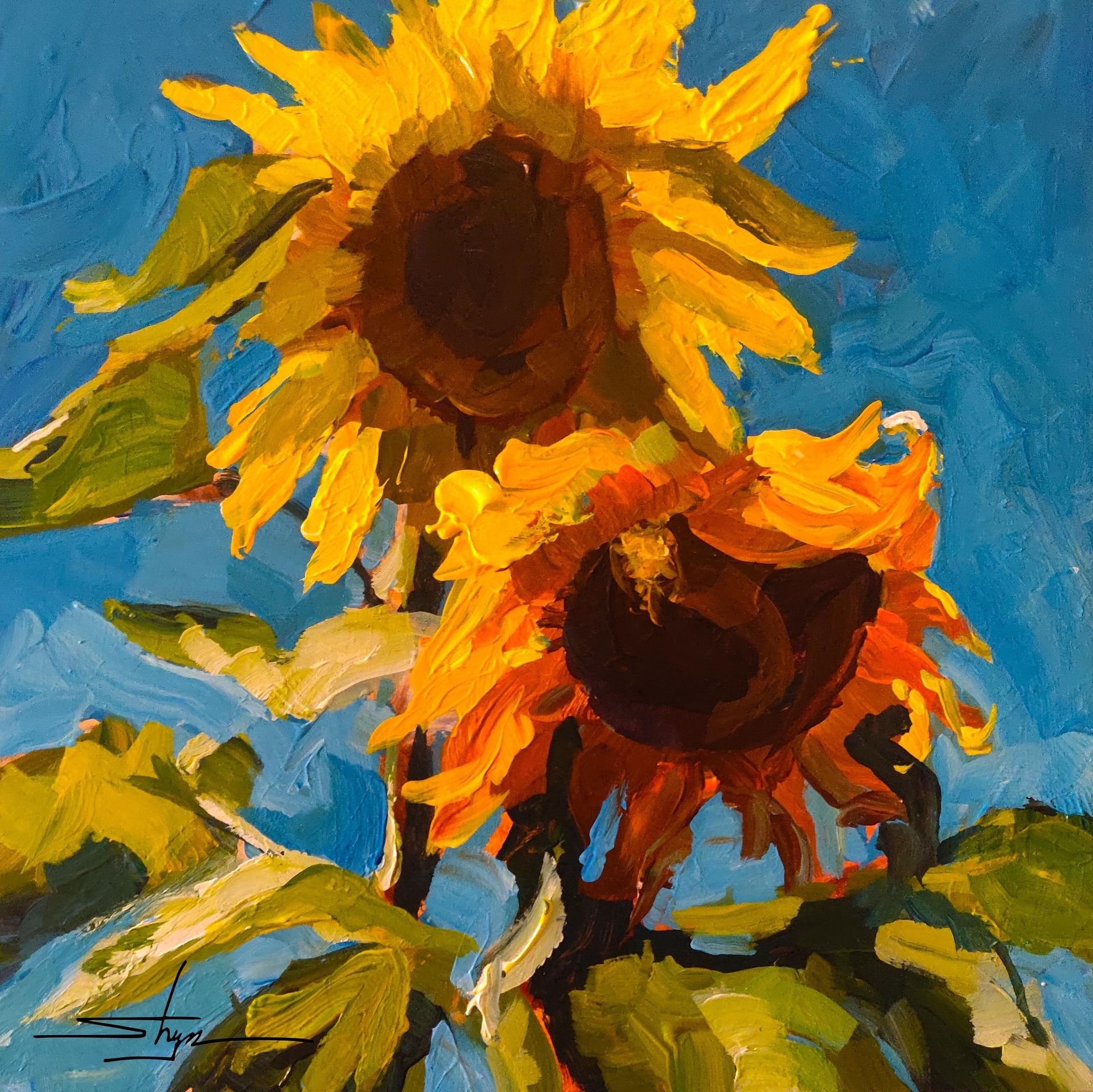 How to Paint Flowers with Dianna Shyne