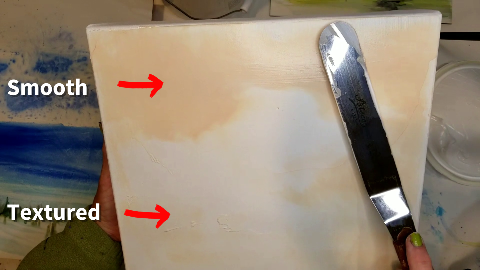 Supplies for Wet into Wet Painting - Jennifer Bowman