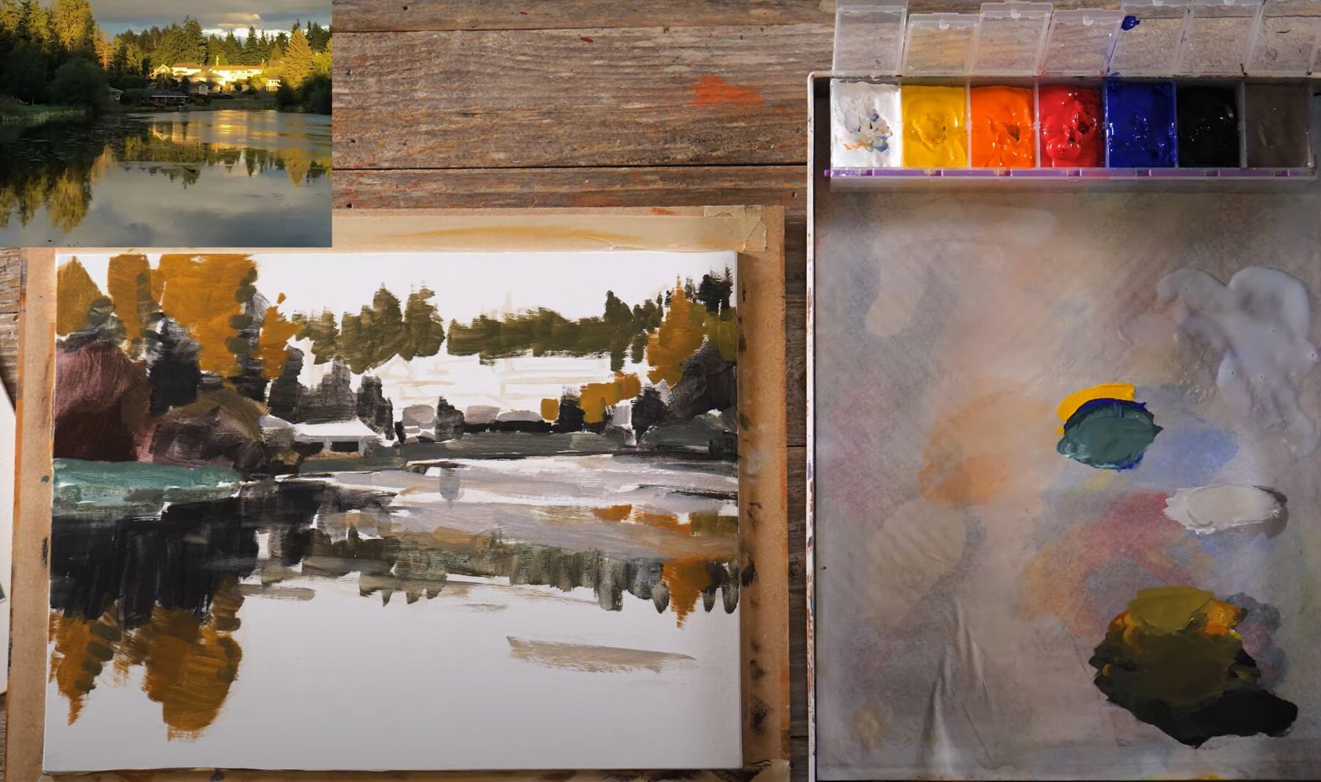 A Complete Guide on How to Paint Water with Acrylic Paints