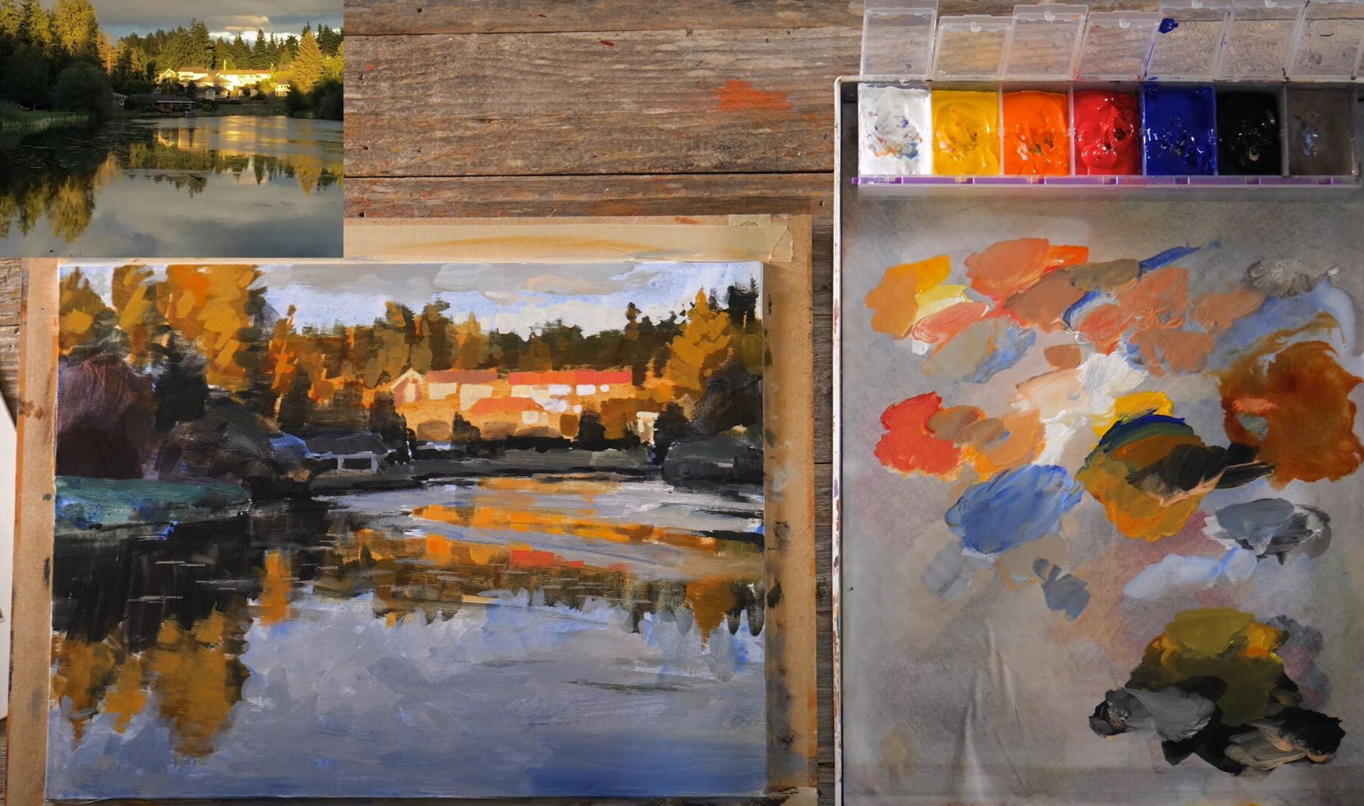 A Complete Guide on How to Paint Water with Acrylic Paints