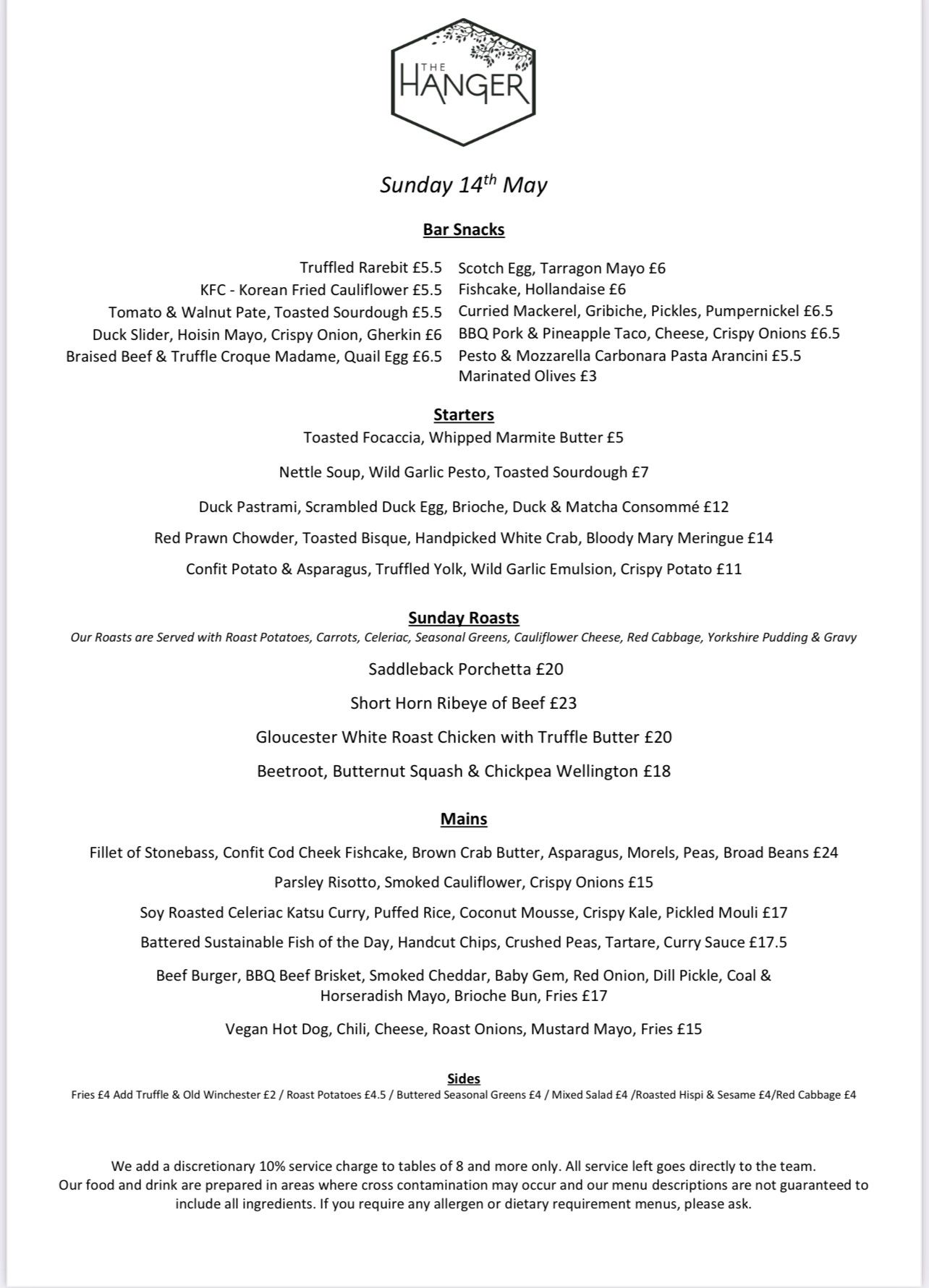 The Hanger Free House - Country Pub & Restaurant Hampshire