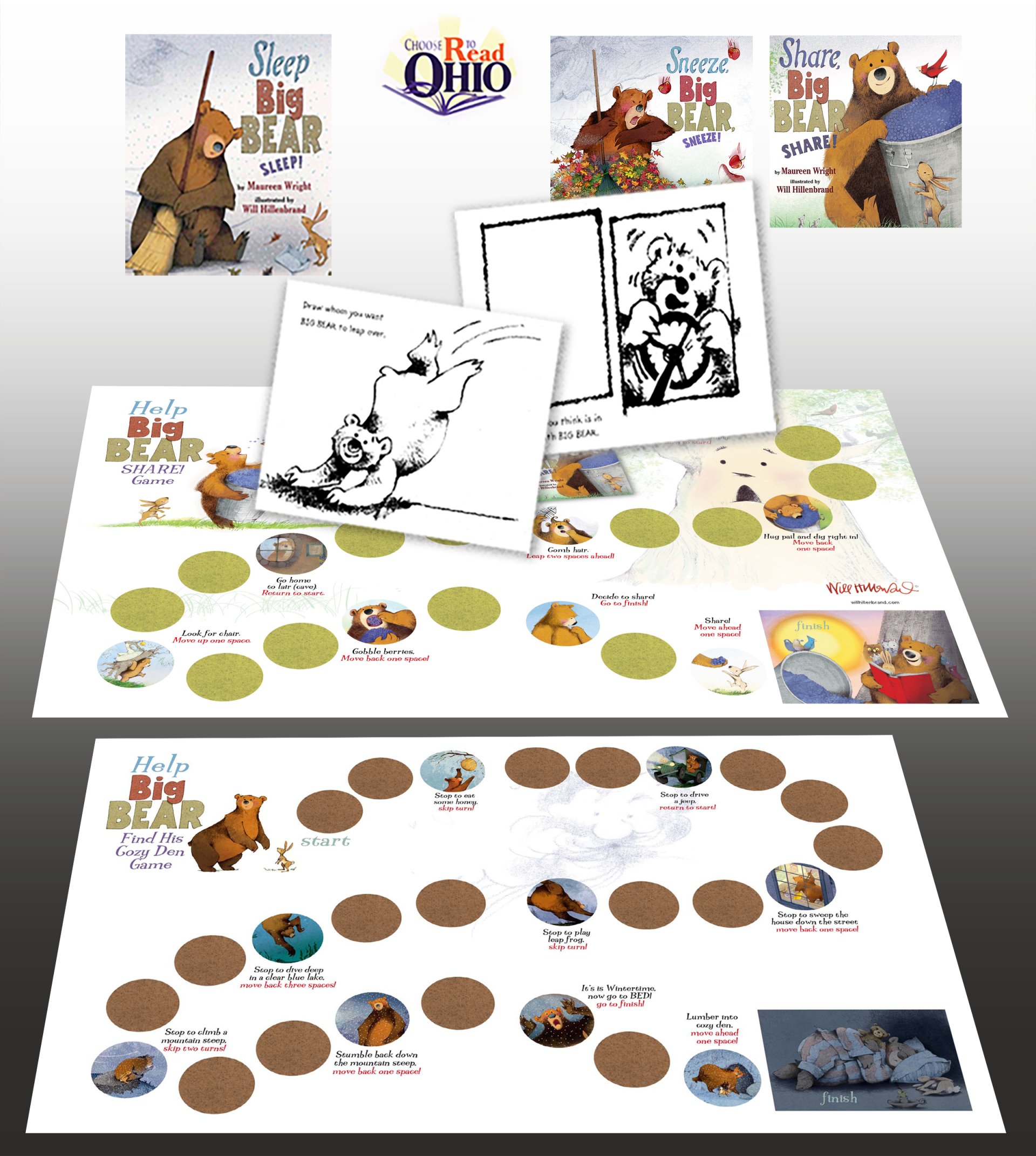 Book Activities | Will Hillenbrand Illustration