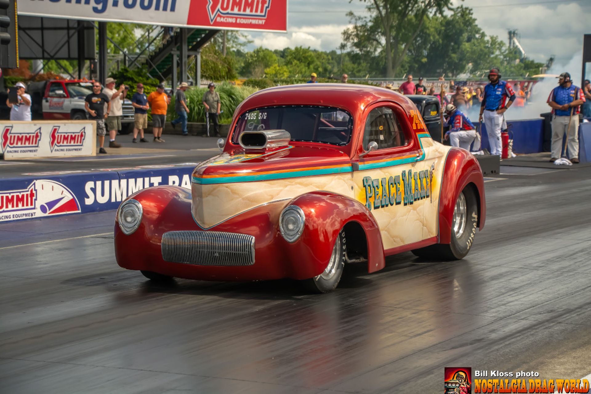 Blue Suede Cruise | Nostalgia Drag World | Norwalk, OH