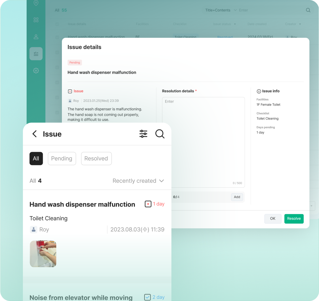 QR-based Facility Management Solution, HADA