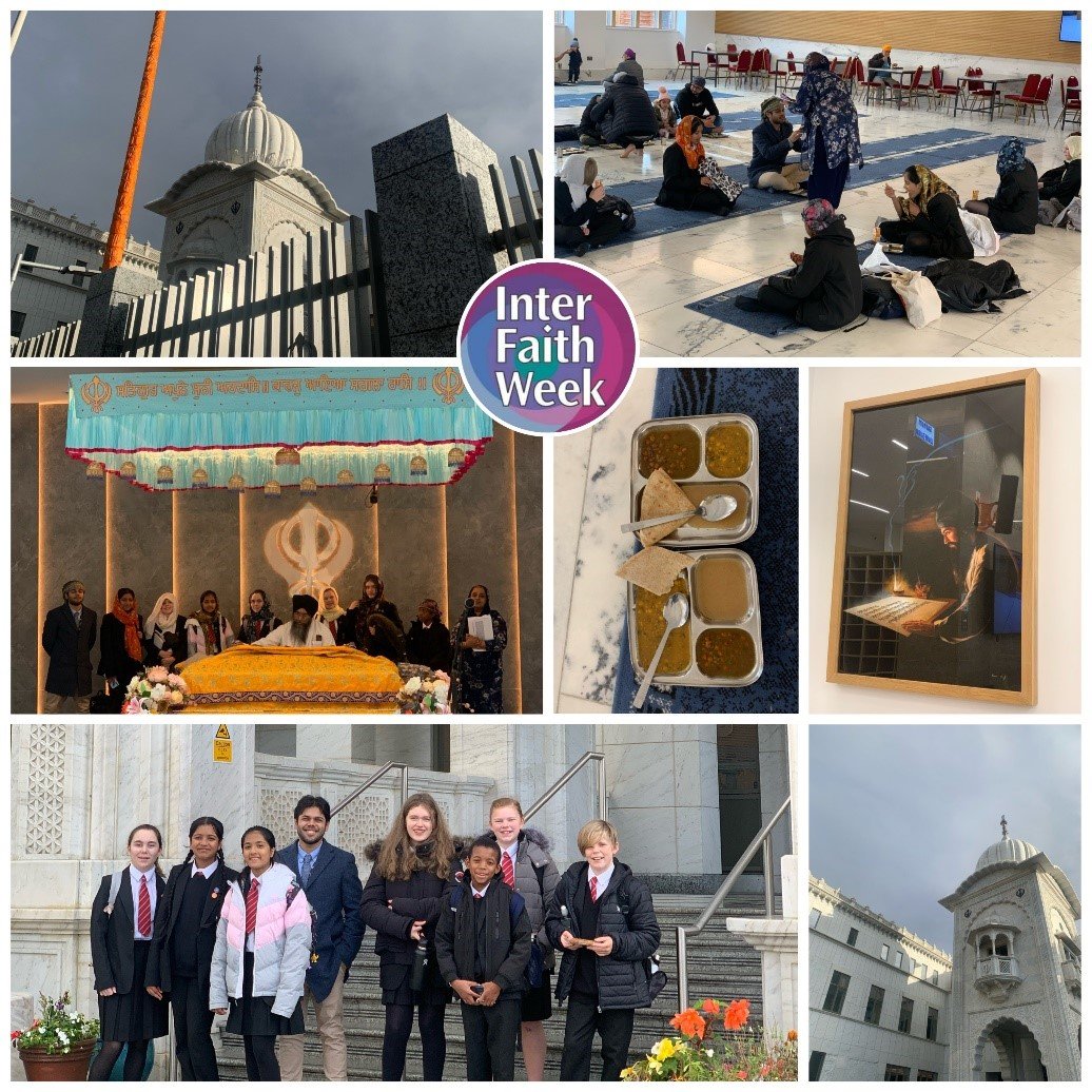 Robert Clack School Visits Gurdwara For Inter Faith Week!