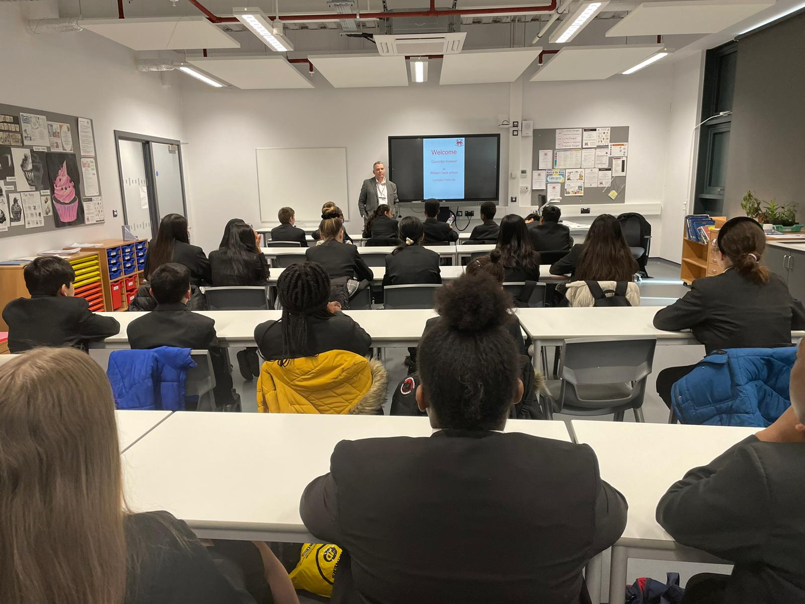 Robert Clack hosts visitors from Barking & Dagenham Council