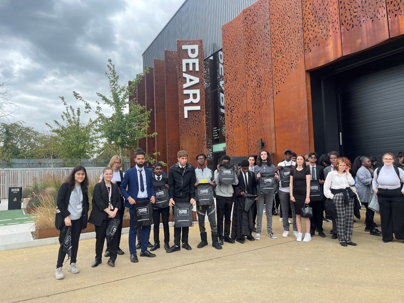 Media trip to UCL Pearl