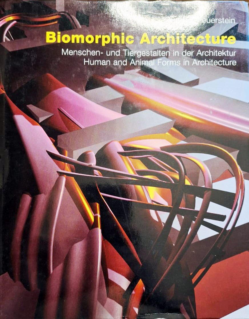 Biomorphic Building like a fractal part of a jelly