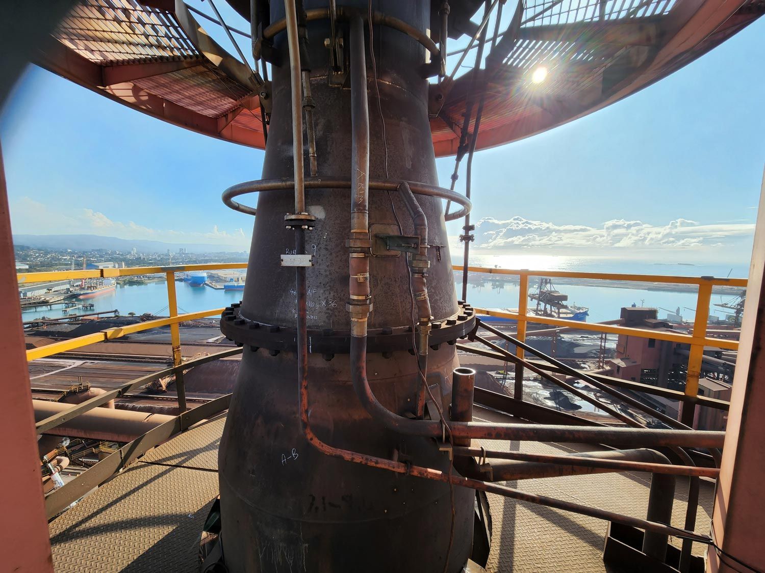 Bluescope Steel #5 Blast Furnace Stave Exchange