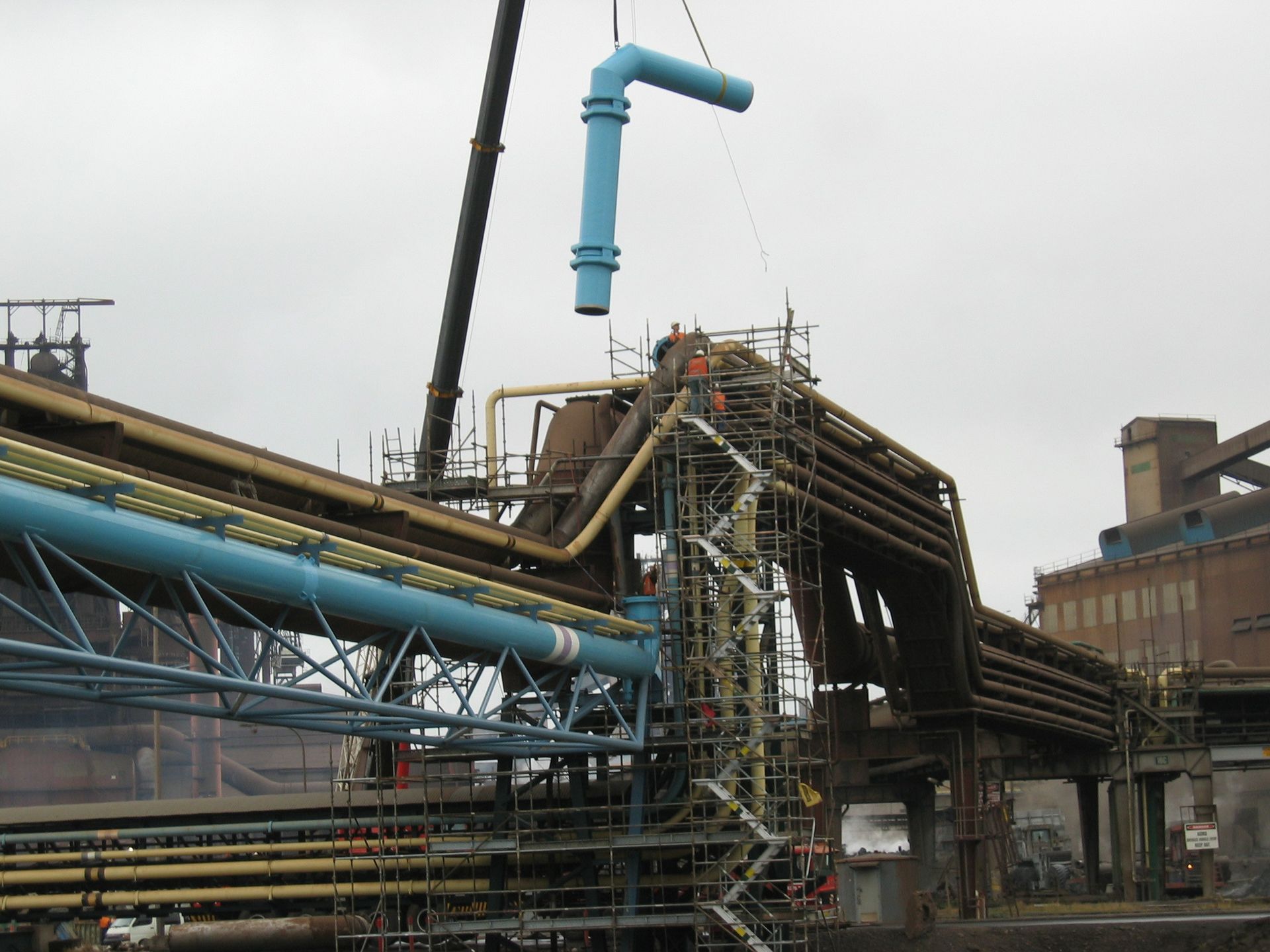 Bluescope Steel #5 Blast Furnace Stave Exchange