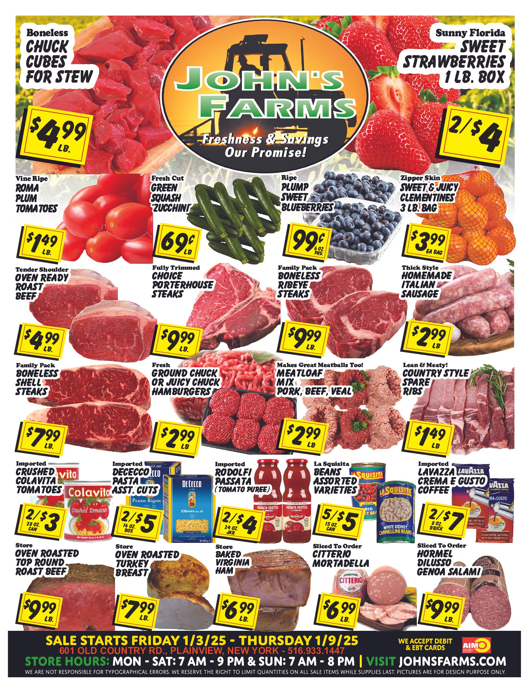 John's Farms - Market & Grocery | Curbside Pickup Available | Plainview, NY