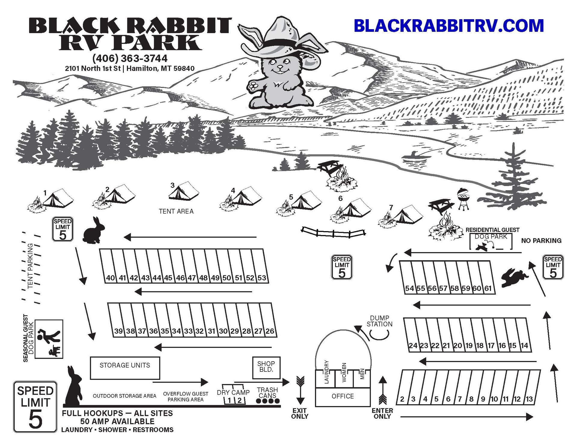 About Us | Black Rabbit RV Park Services and Rules