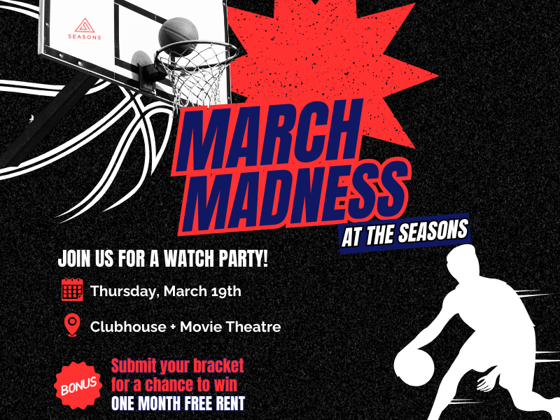 March Madness Watch Party + Bracket Challenge at The Seasons Tucson