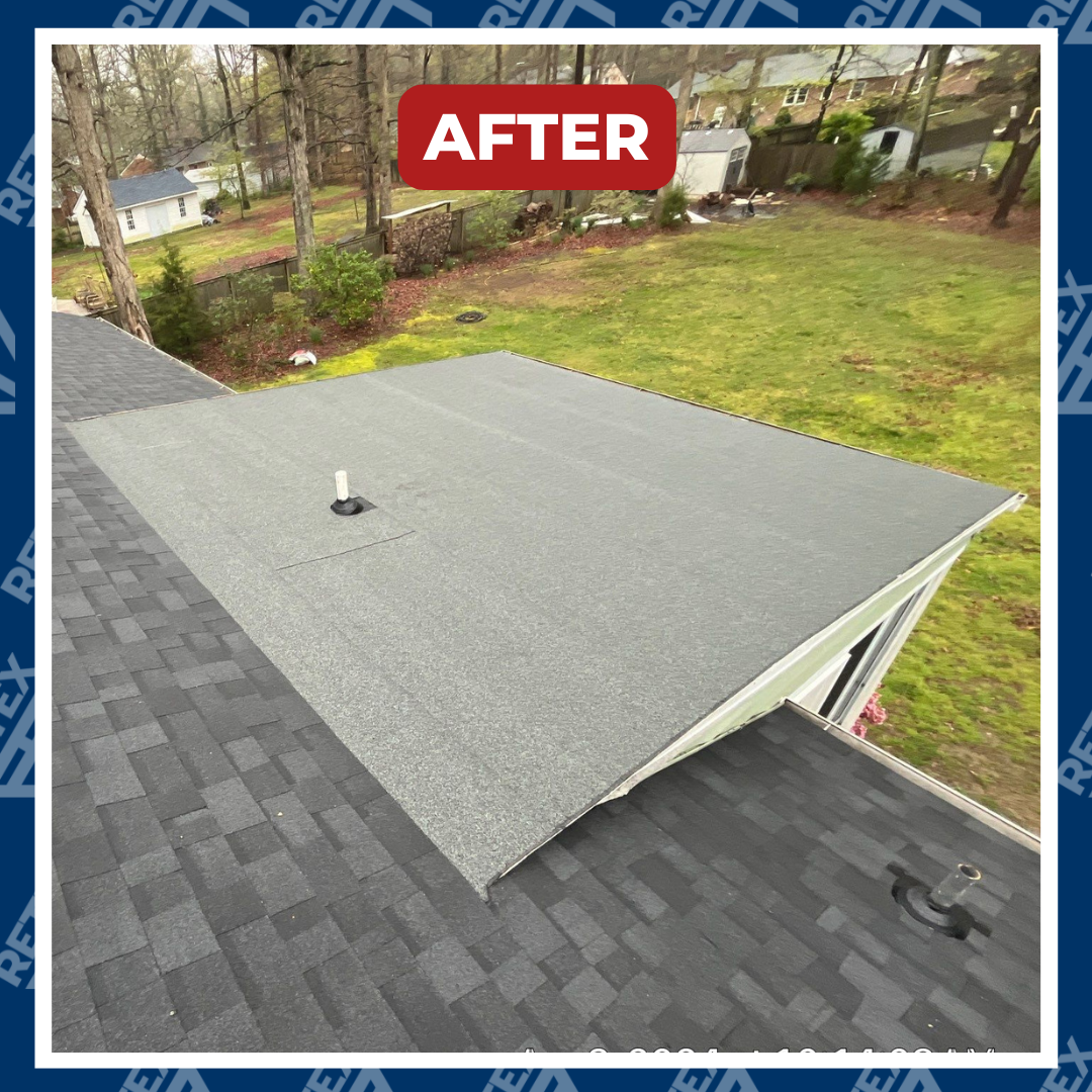 Flat Roof & Asphalt Shingle Replacement in Chesterfield, VA