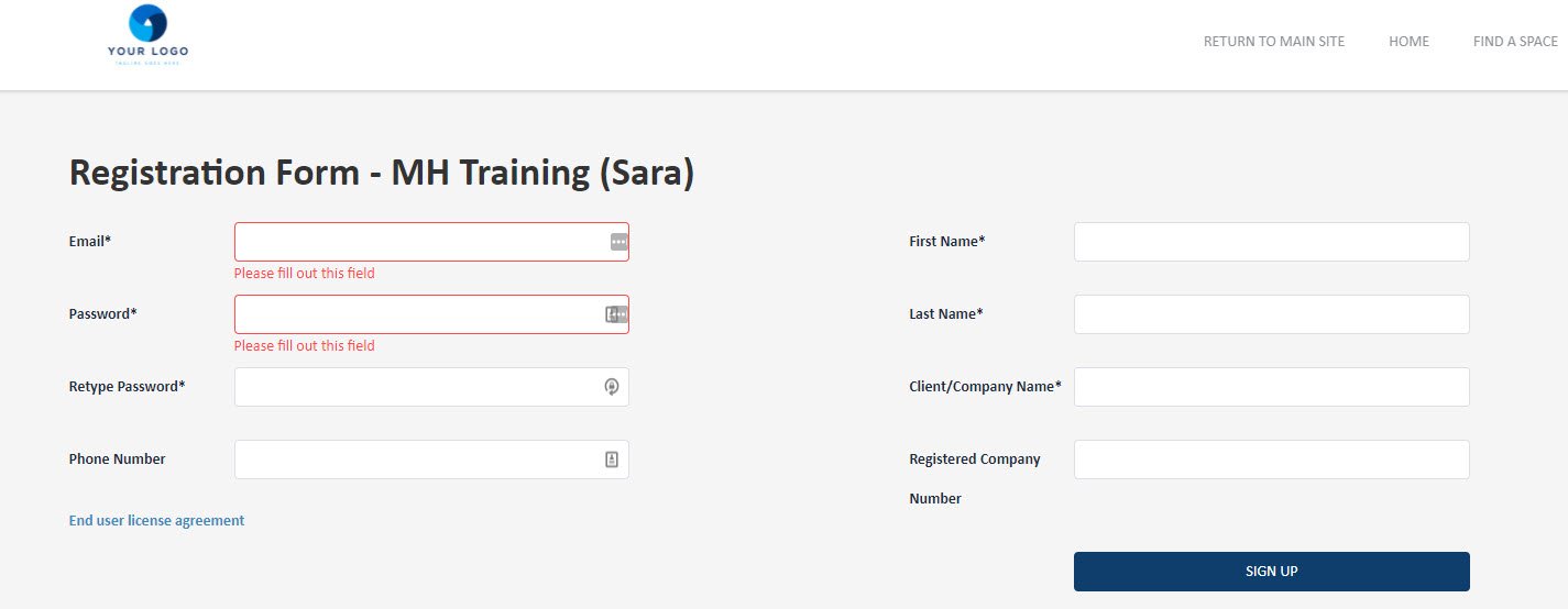 Bookers - How to register and book a room with Meeting Hub