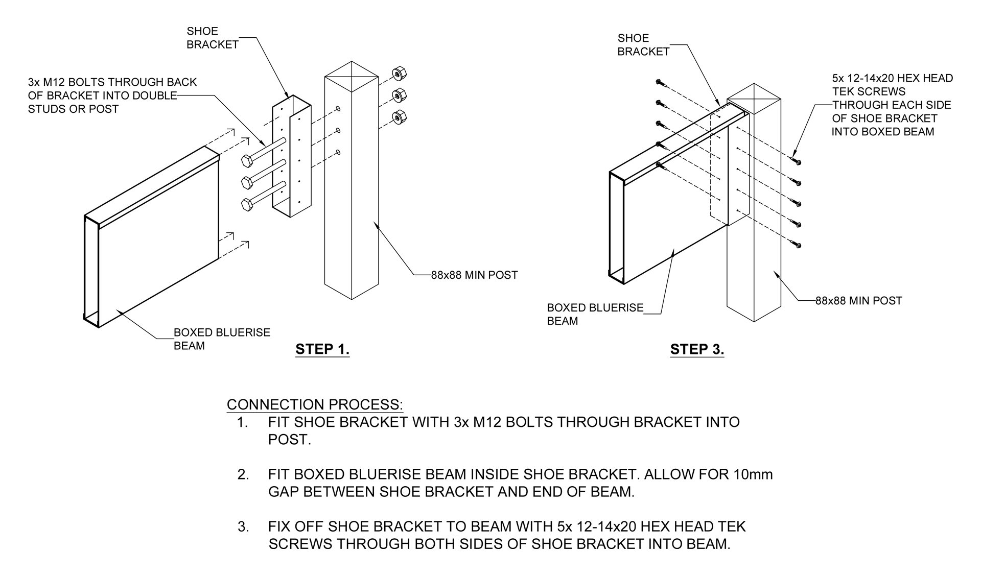 Verandah Beam Conversion