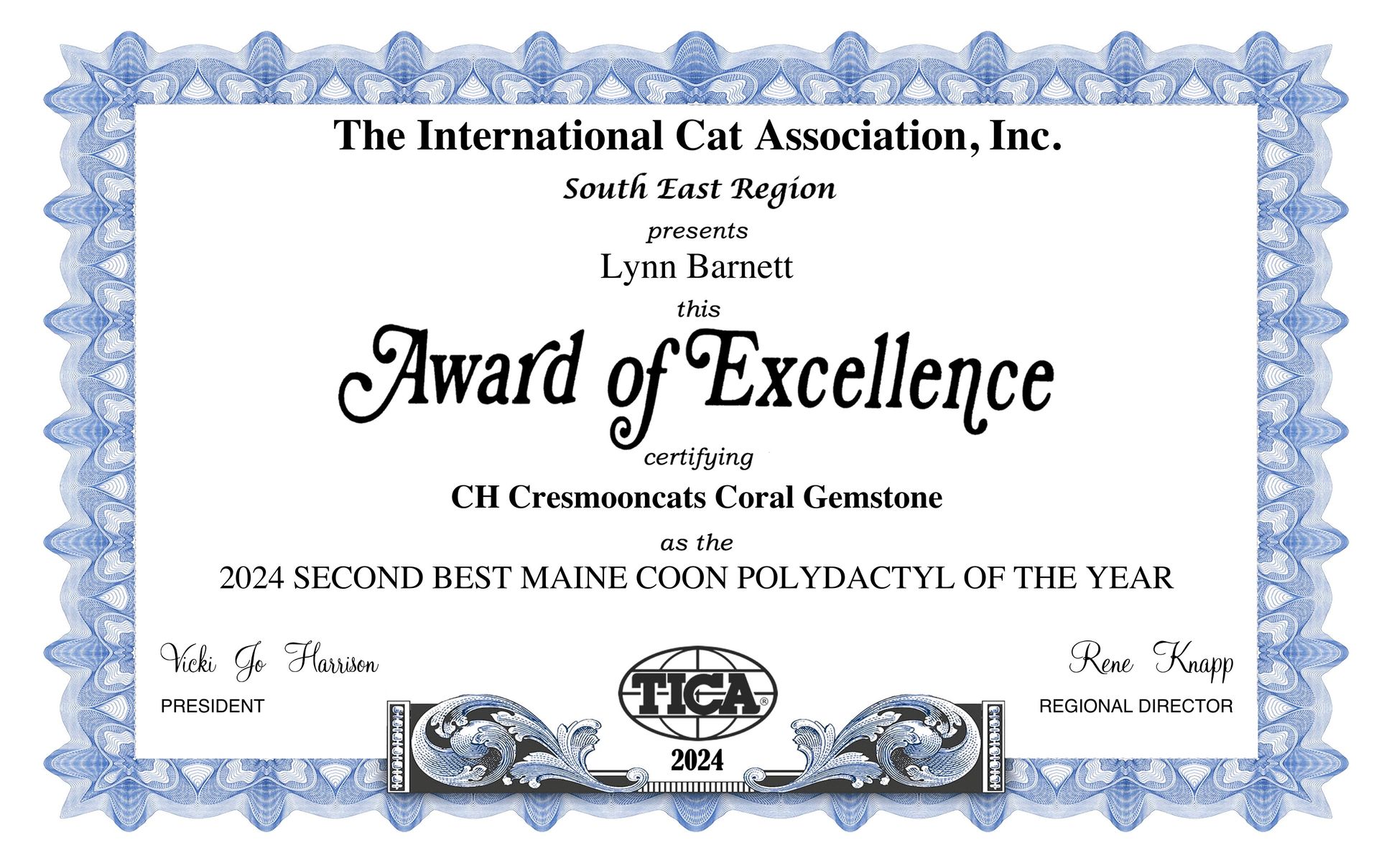 TICA or CFA Registered Maine Coons at Crescent Moon Maine Coons