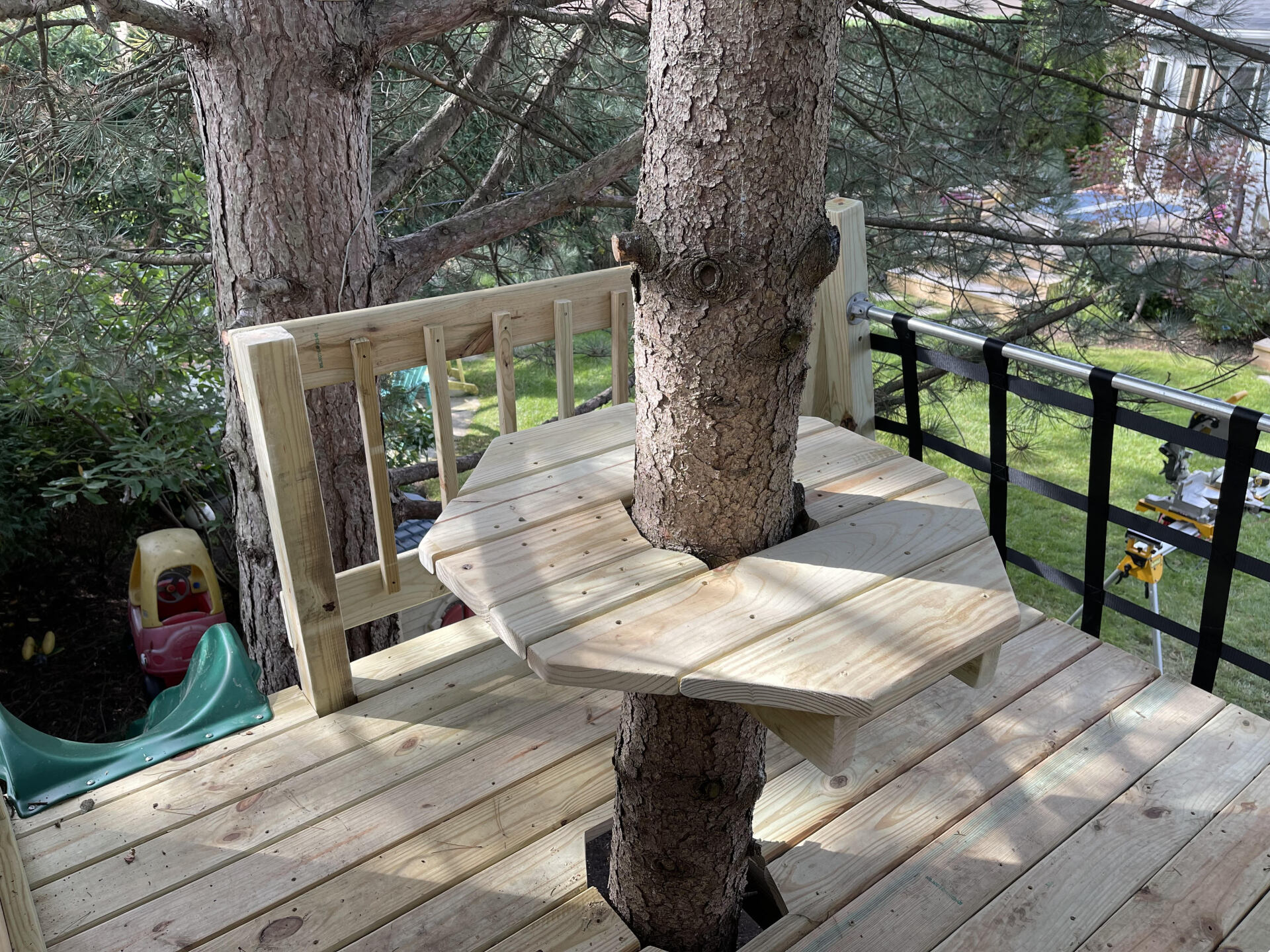 Elevated Platforms/ Ziplines | Lake Bluff, IL | J.B. Builders Pro Ninja ...