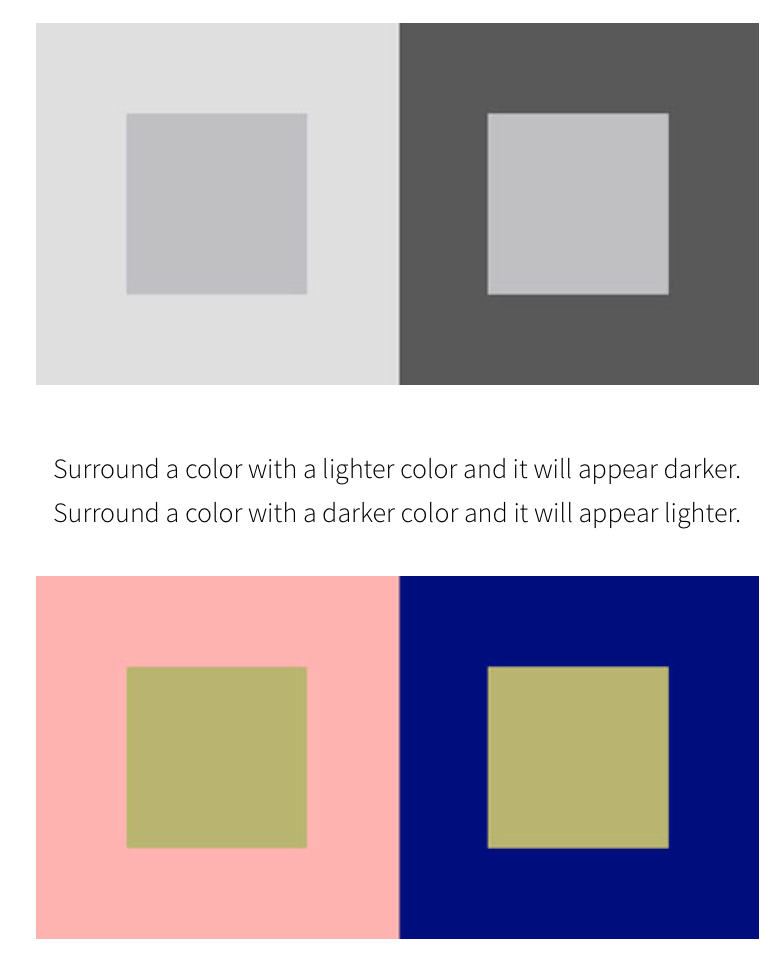 How Josef Albers' simultaneous contrast improves design.