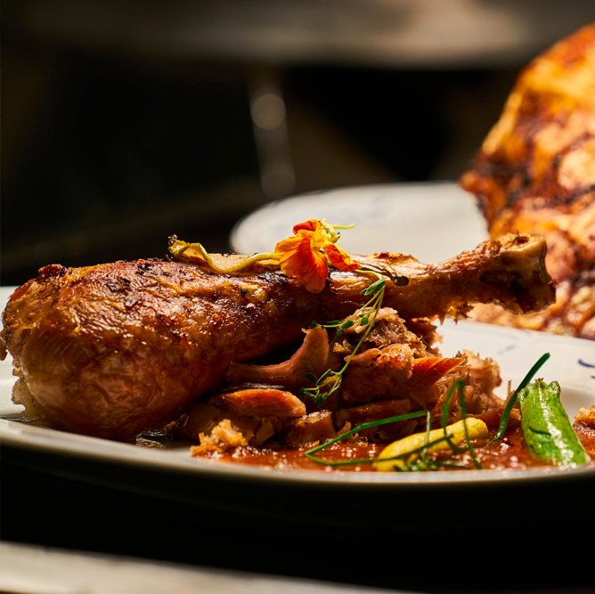 FESTIVE CHRISTMAS MENU :: The Fox & Rabbit Inn, Lockton