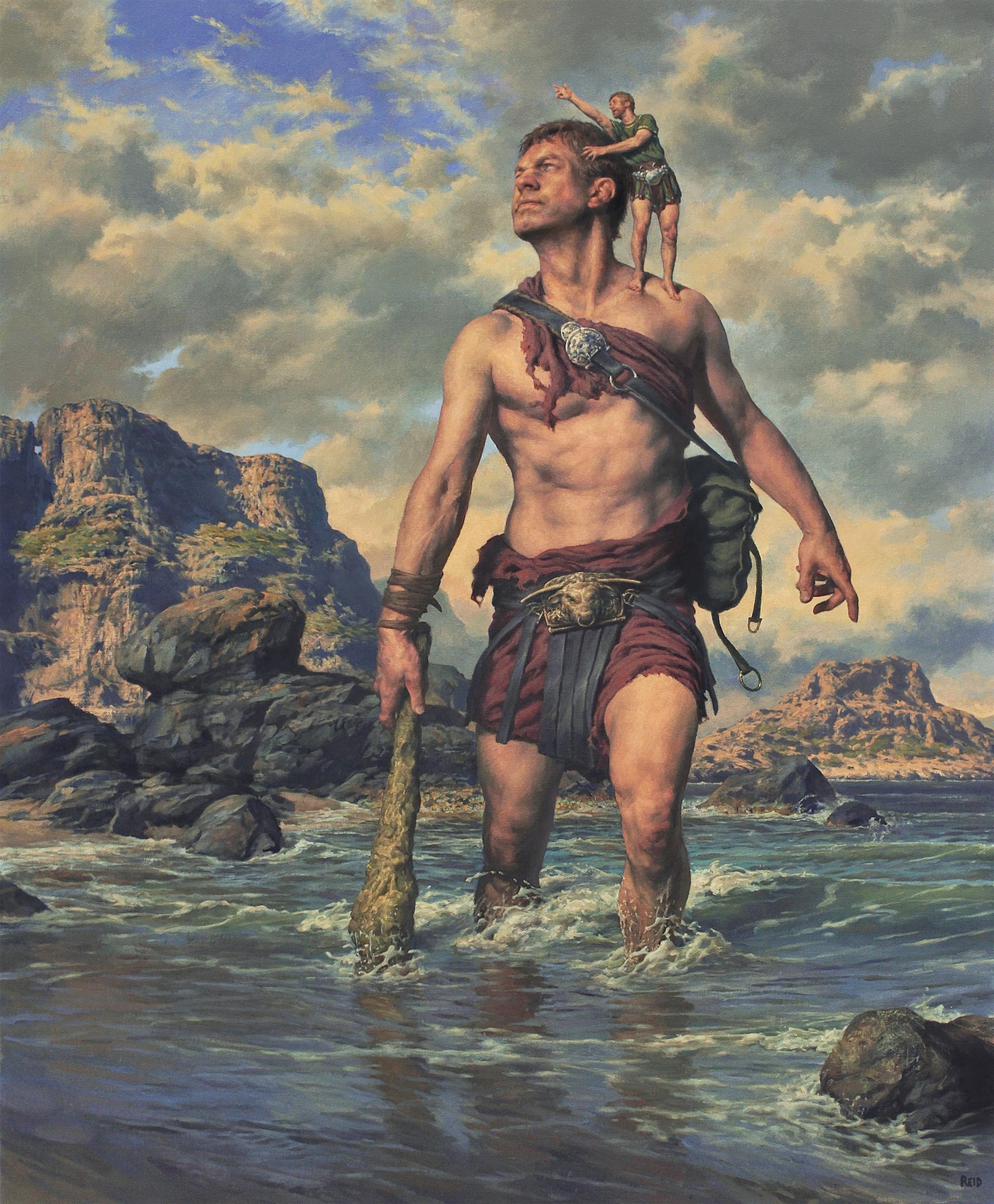 Gallery page of Paul Reid Art.