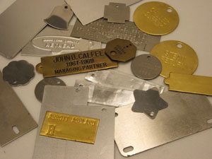 Metal Tags, Steel Tags, Stainless Steel Tags, ID Tags, Cremation Tags