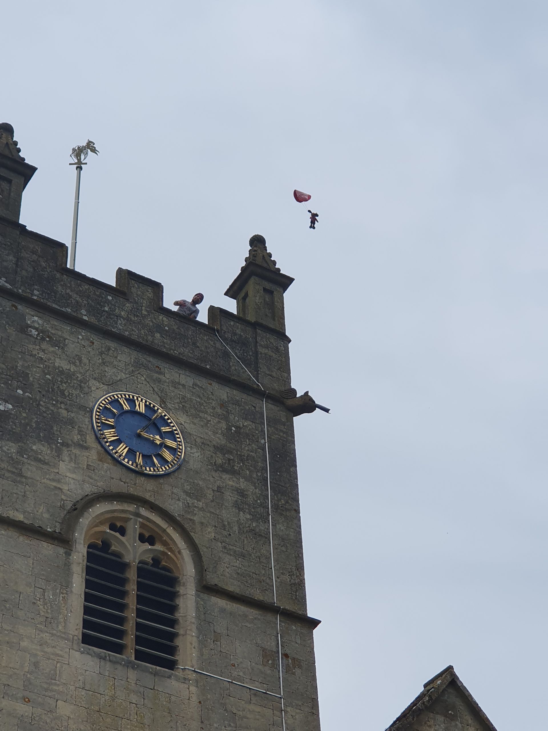 Fun at the Fair – Teddy Bear Parachute Jump