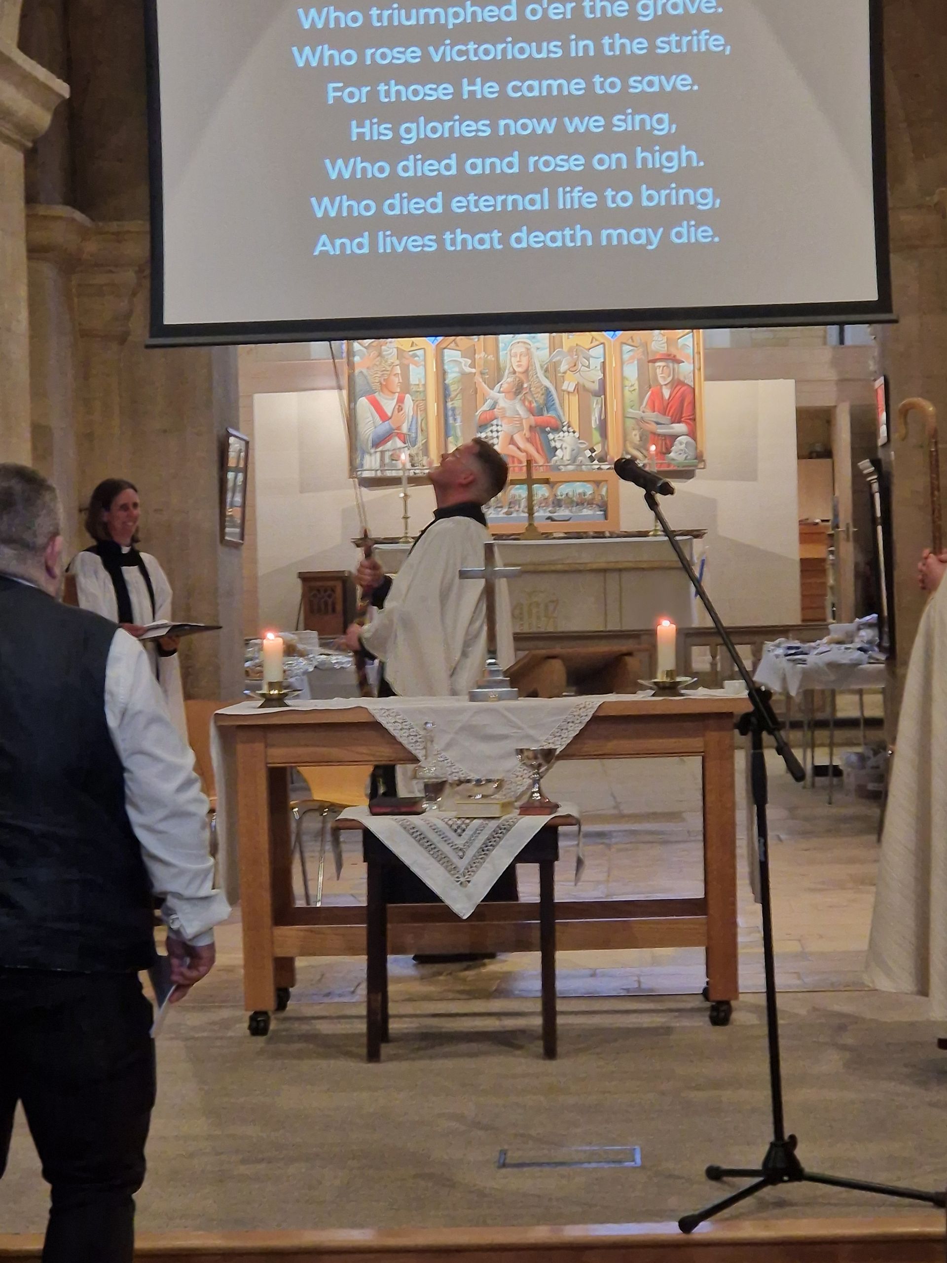 Ben Williams welcomed as Team Vicar