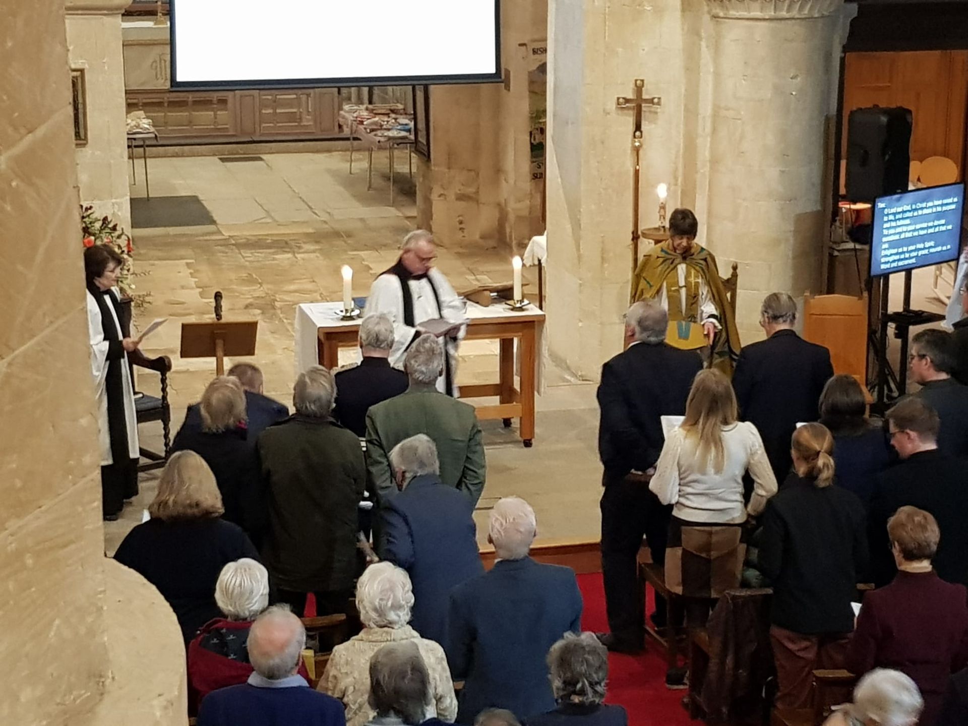 Tim Garrett's Induction service
