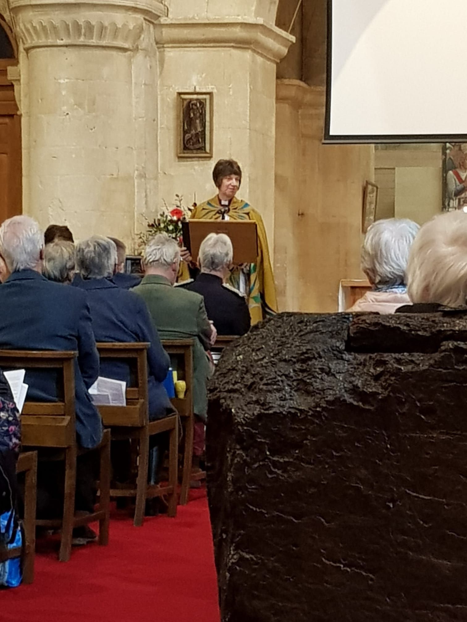Tim Garrett's Induction service