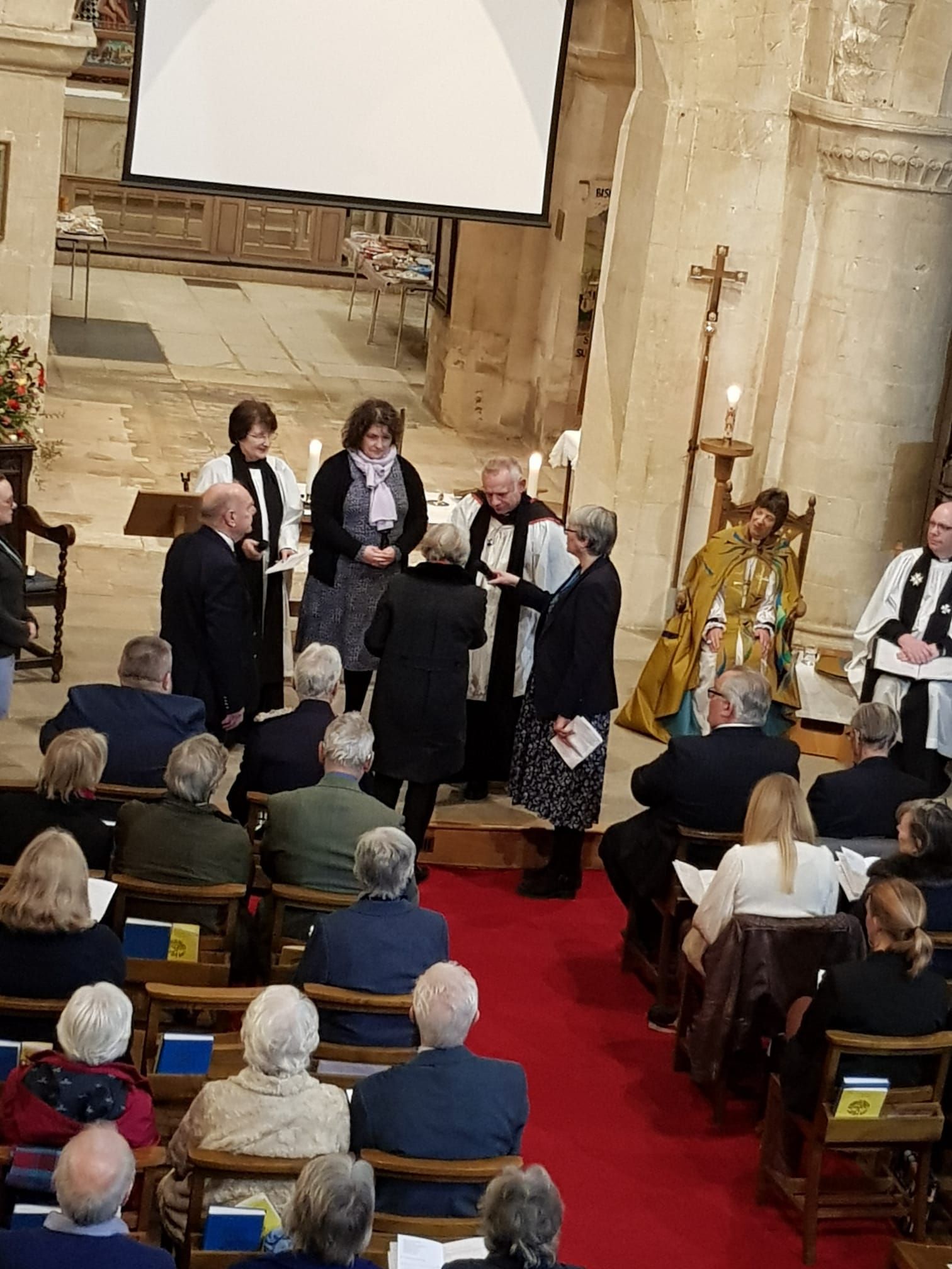 Tim Garrett's Induction service
