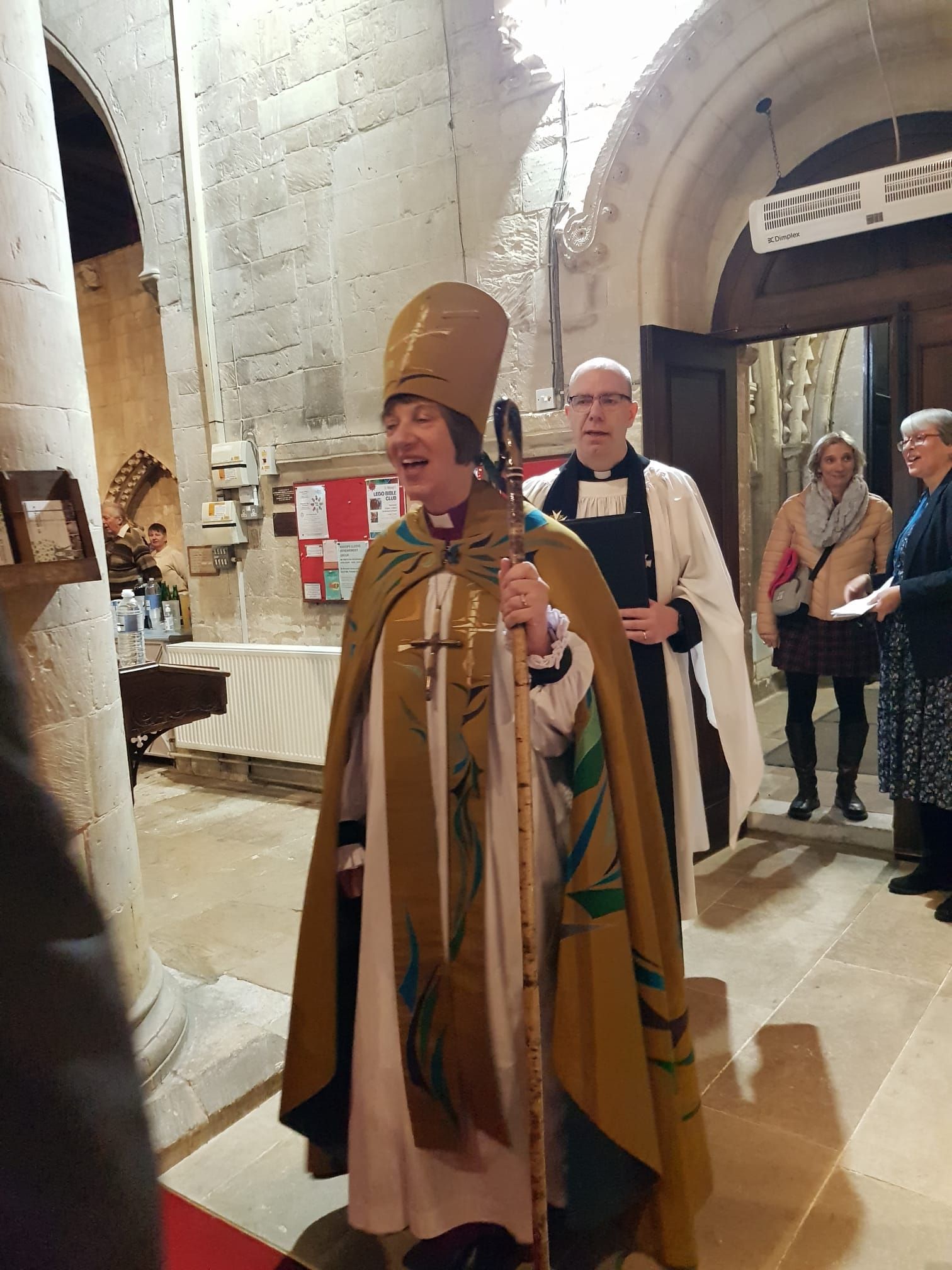Tim Garrett's Induction service