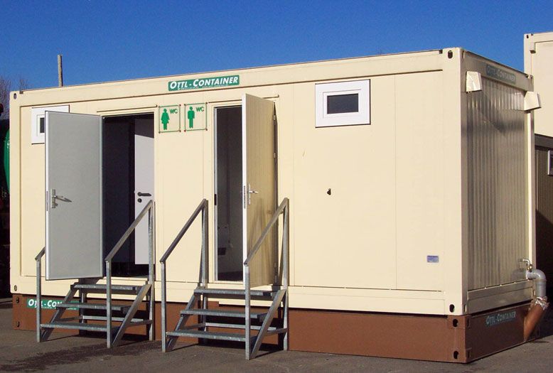 Sanitärcontainer kaufen oder mieten | OTTL-CONTAINER