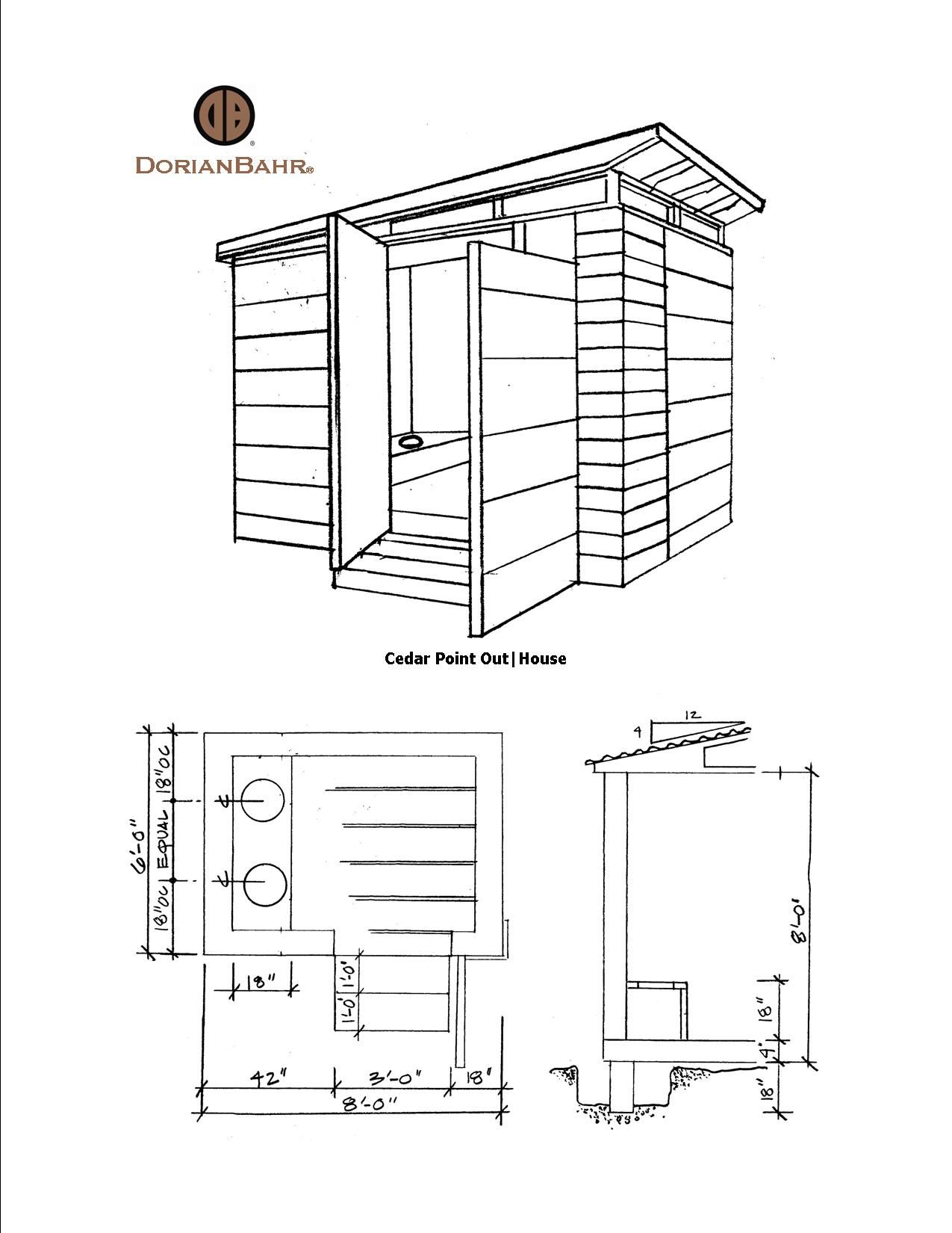 Cedar Point Cemetery Outhouse: A Delicate Balance of Functionality and ...