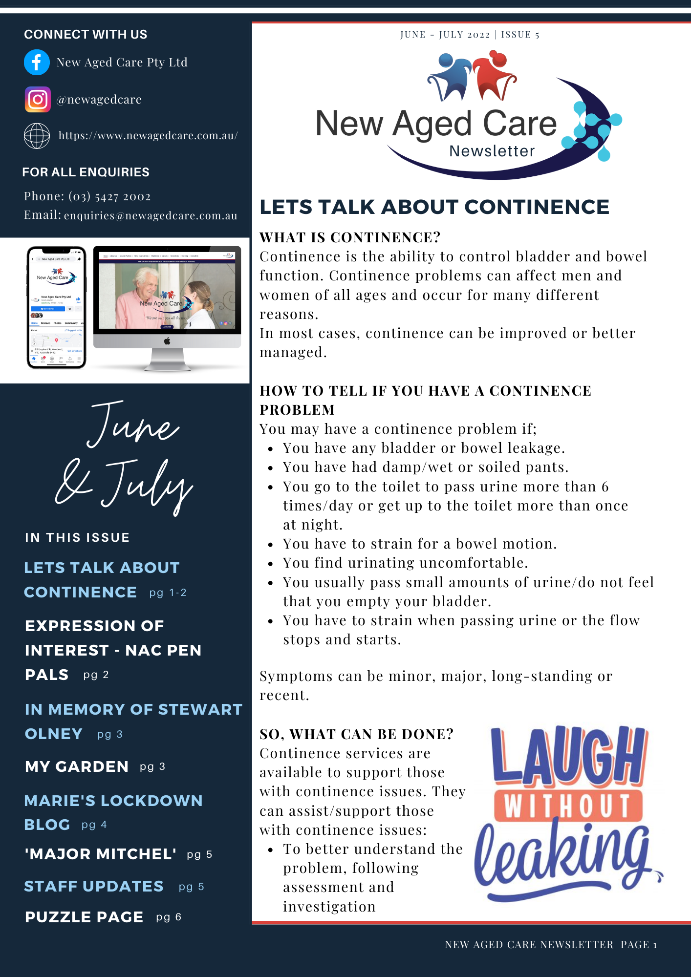 New Aged Care | Newsletters