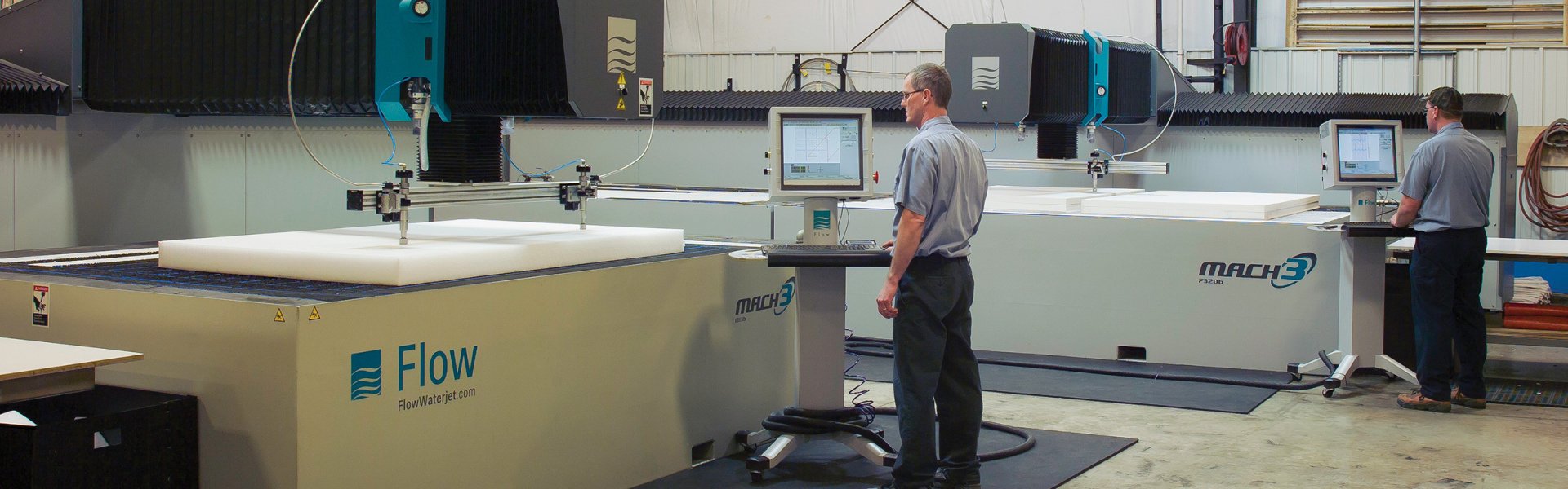 Custom Foam Products Inc. | Water Jet Machines