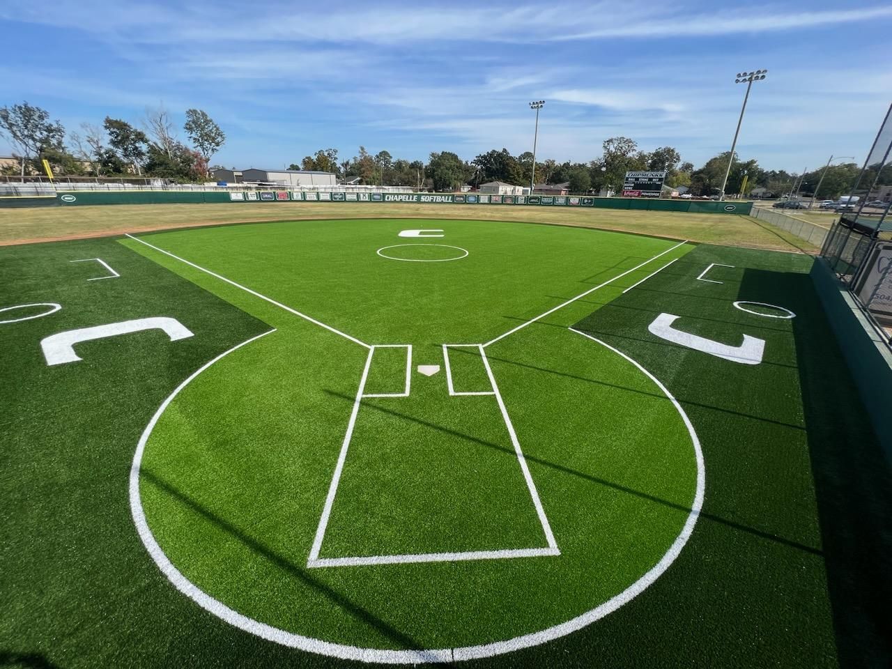 Chapelle's New Softball Field Knocks It Out of the Park!