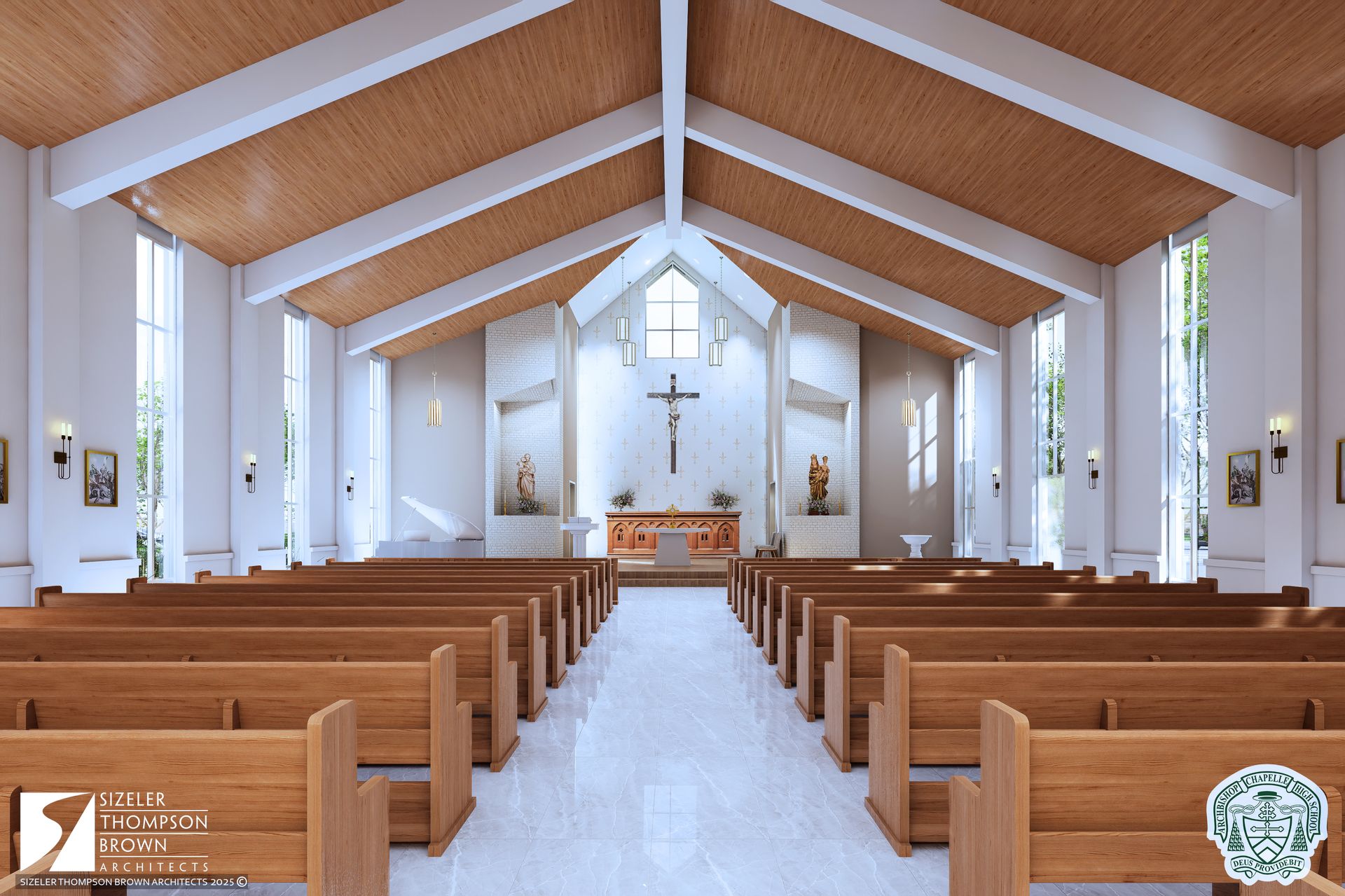 Incarnate Word Hall—Renderings Shared at Back to School Night