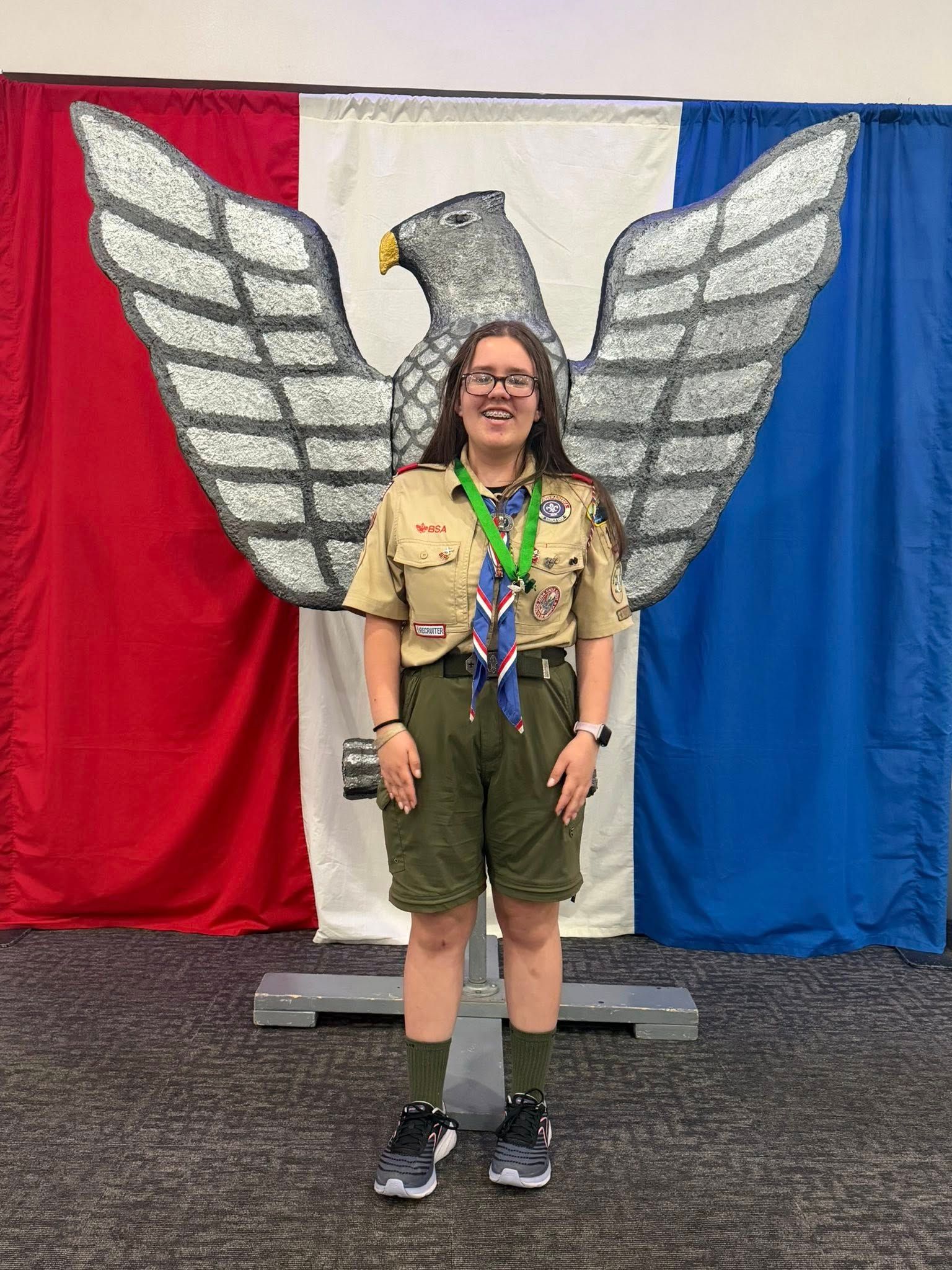 Freshman Emma Batson Receives Silver Pelican Award