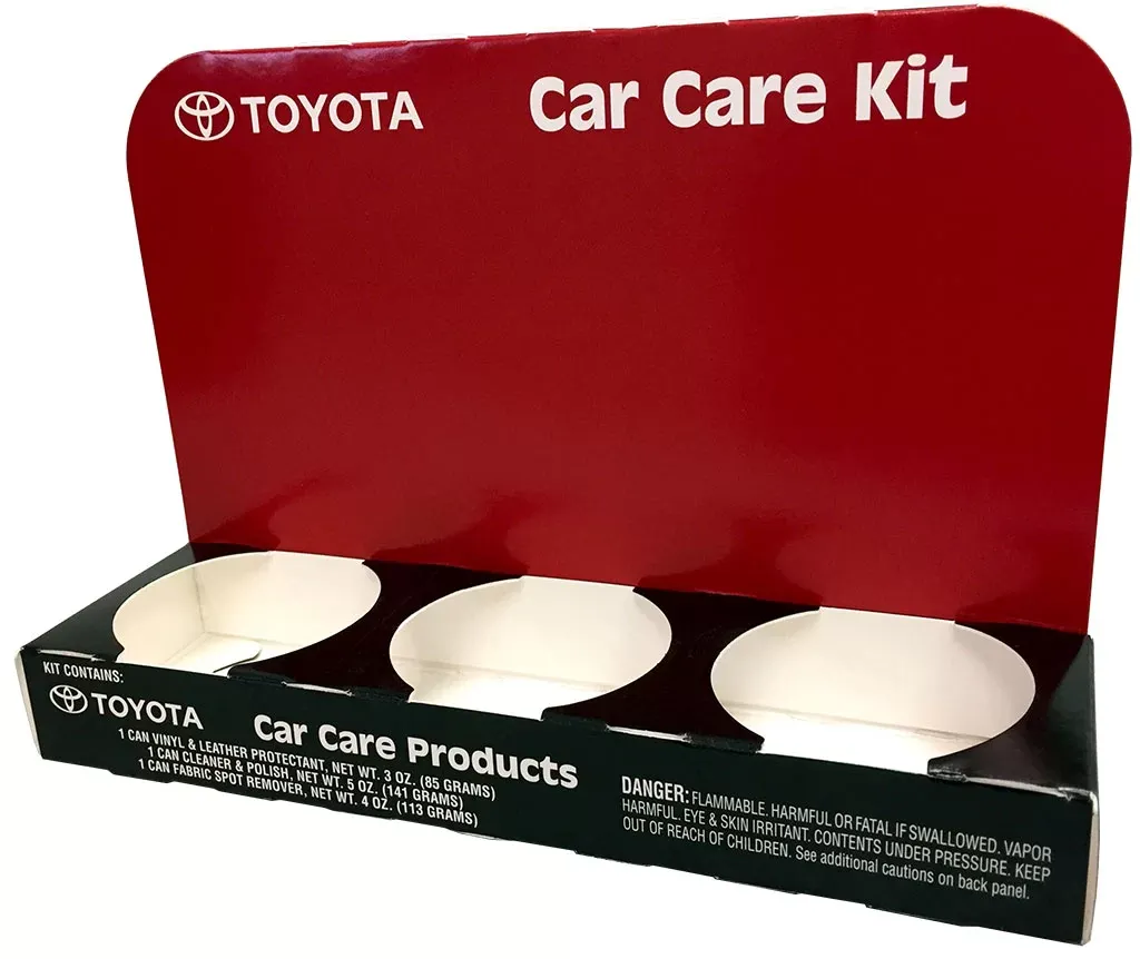 Toyota Car Care Kit Tray with Backer